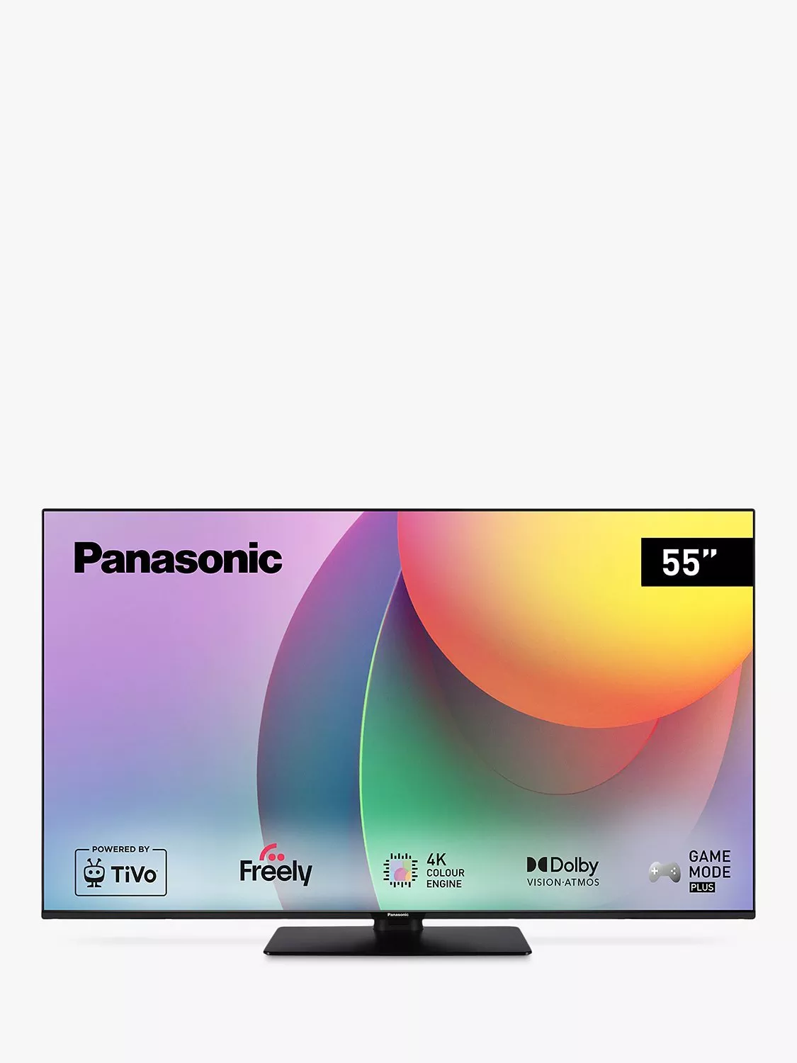Panasonic TB 55W60AEY 2024 LED HDR 4K Ultra HD Smart TV 55 inch with Freely Dolby Atmos Black