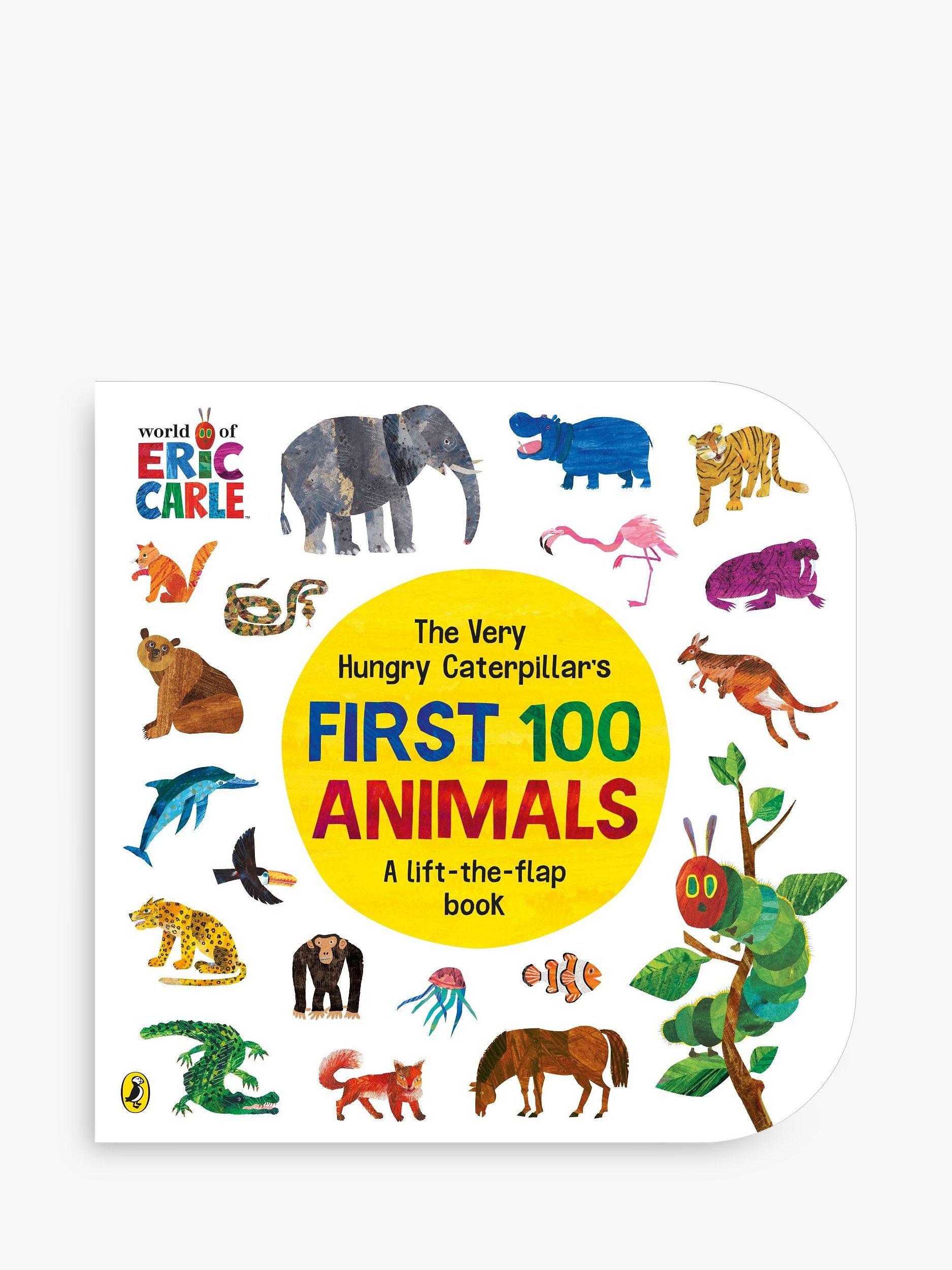 Eric Carle 'The Very Hungry Caterpillar's First 100 Animals' Kids' Flap ...