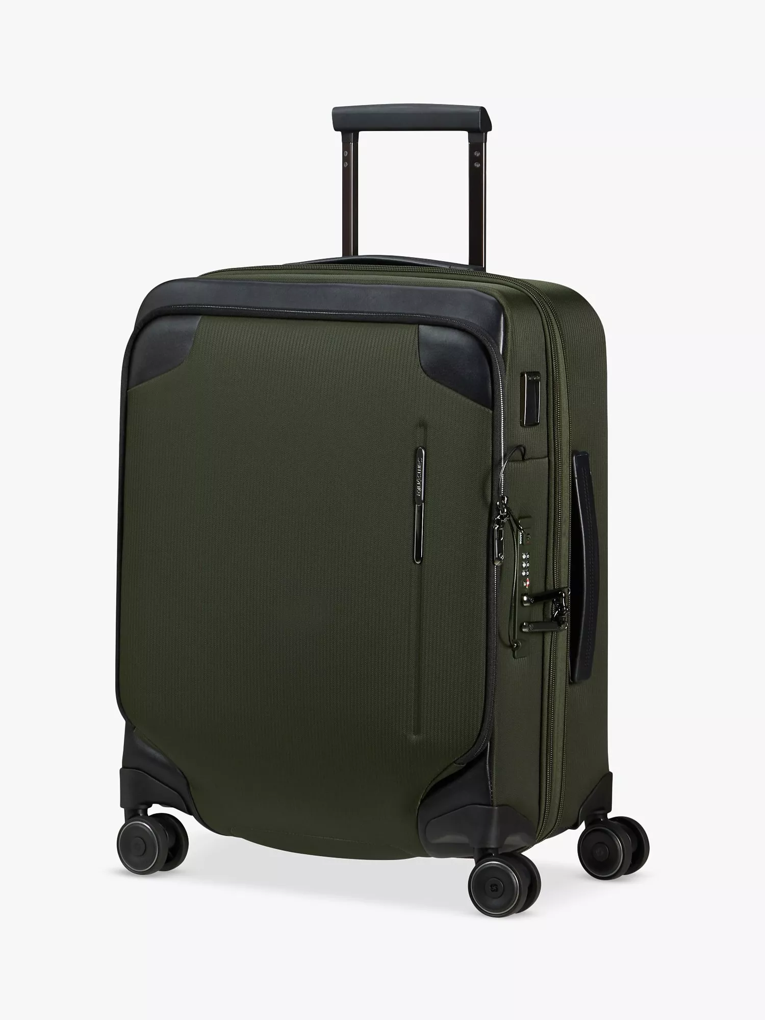 Samsonite Splendix 55cm Cabin Case, Green/Black