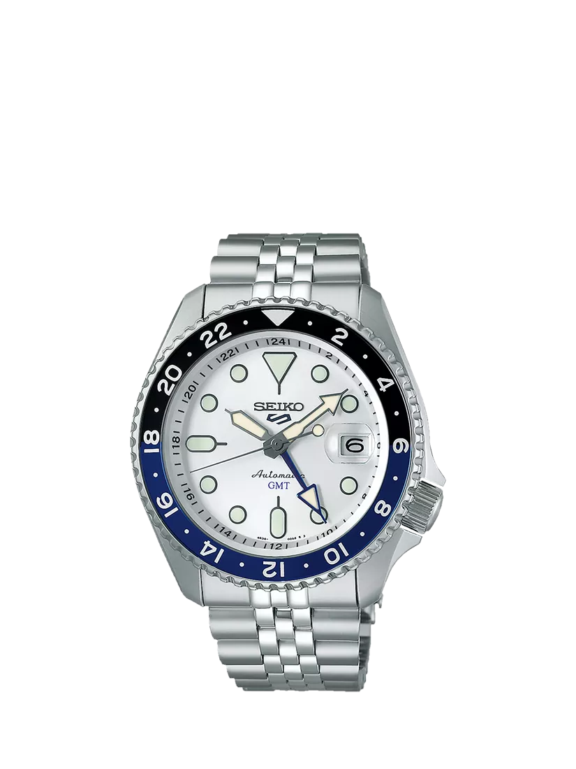 Seiko SSK033K1 Men's 5 Sports SKX GMT Date Automatic Bracelet Strap ...