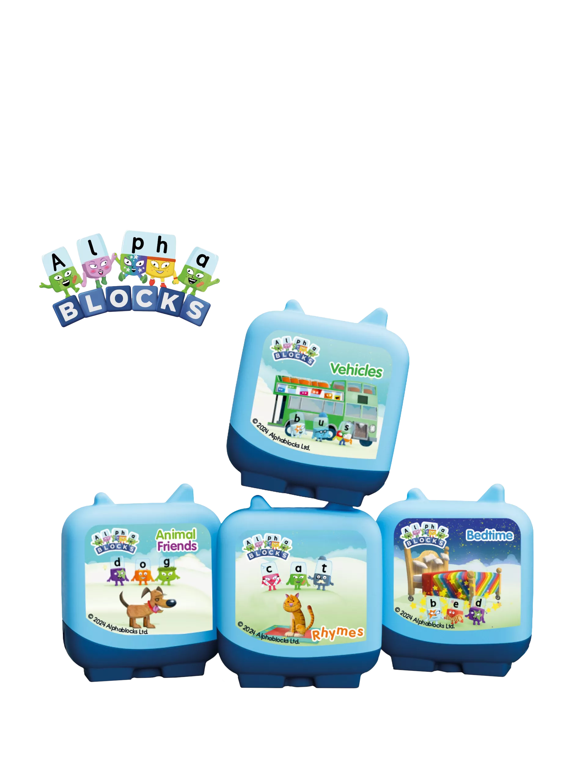 tonies Alphablocks Pocket Tonies, Set of 4