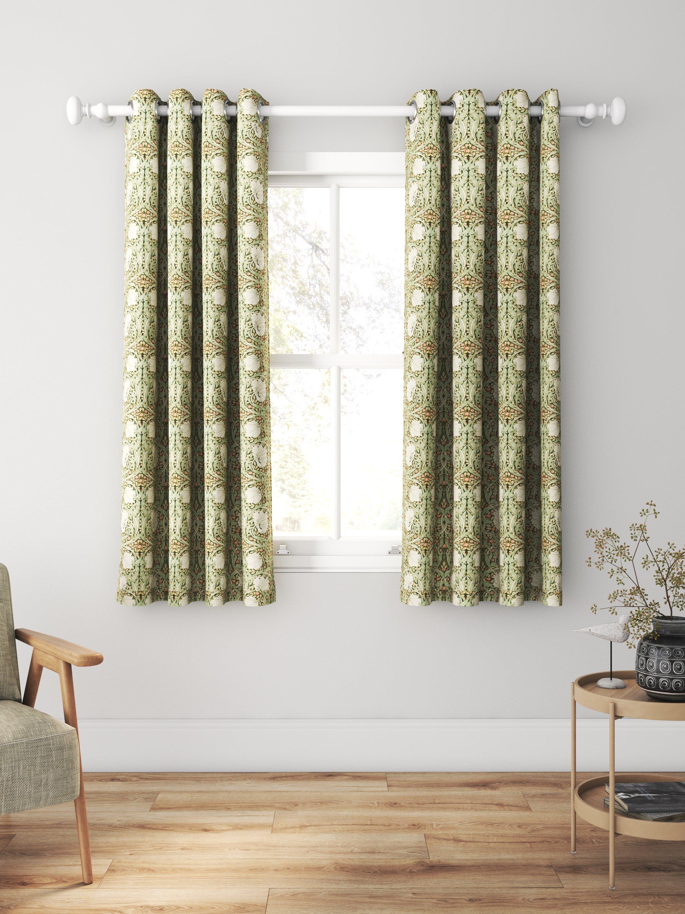 William Morris At Home Pimpernel Velvet Made to Measure Curtains or ...