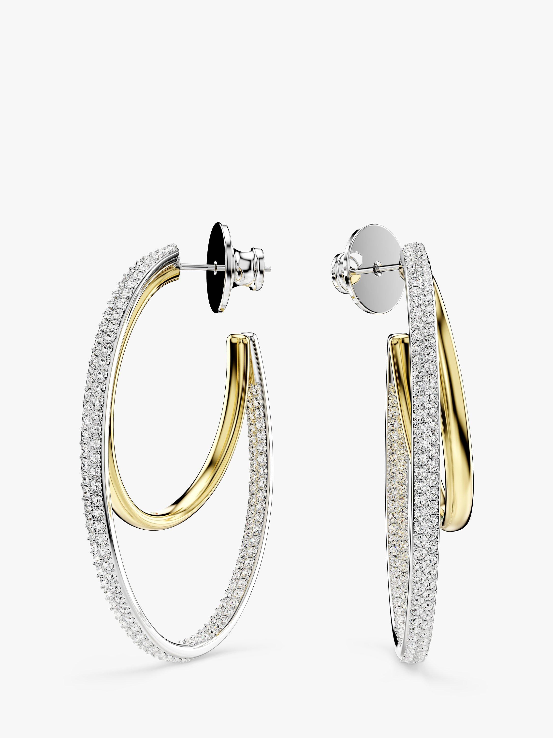 Swarovski Hyperbola Multi Hoop Earrings Multi