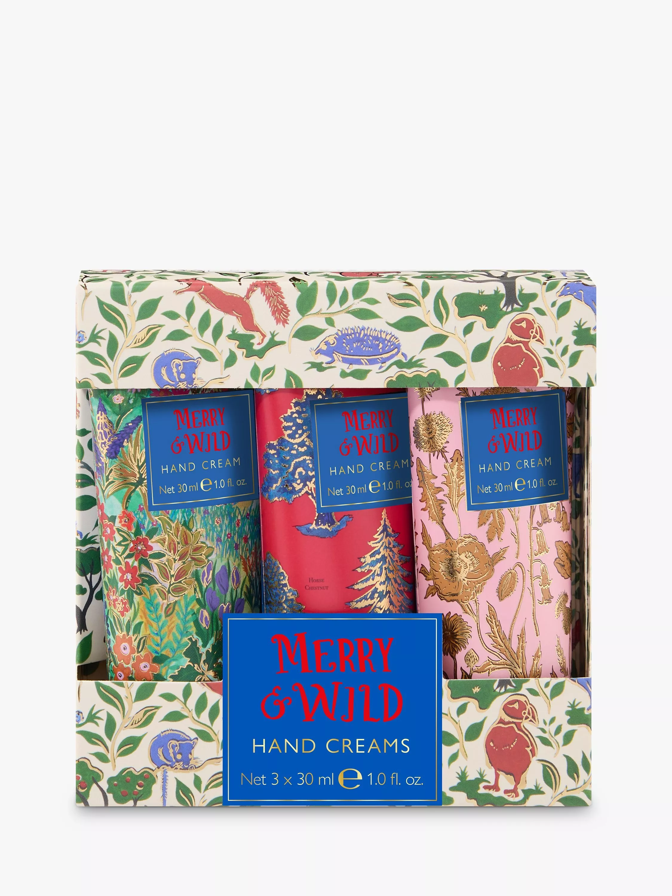 Heathcote & Ivory Merry & Wild Hand Creams, Set of 3