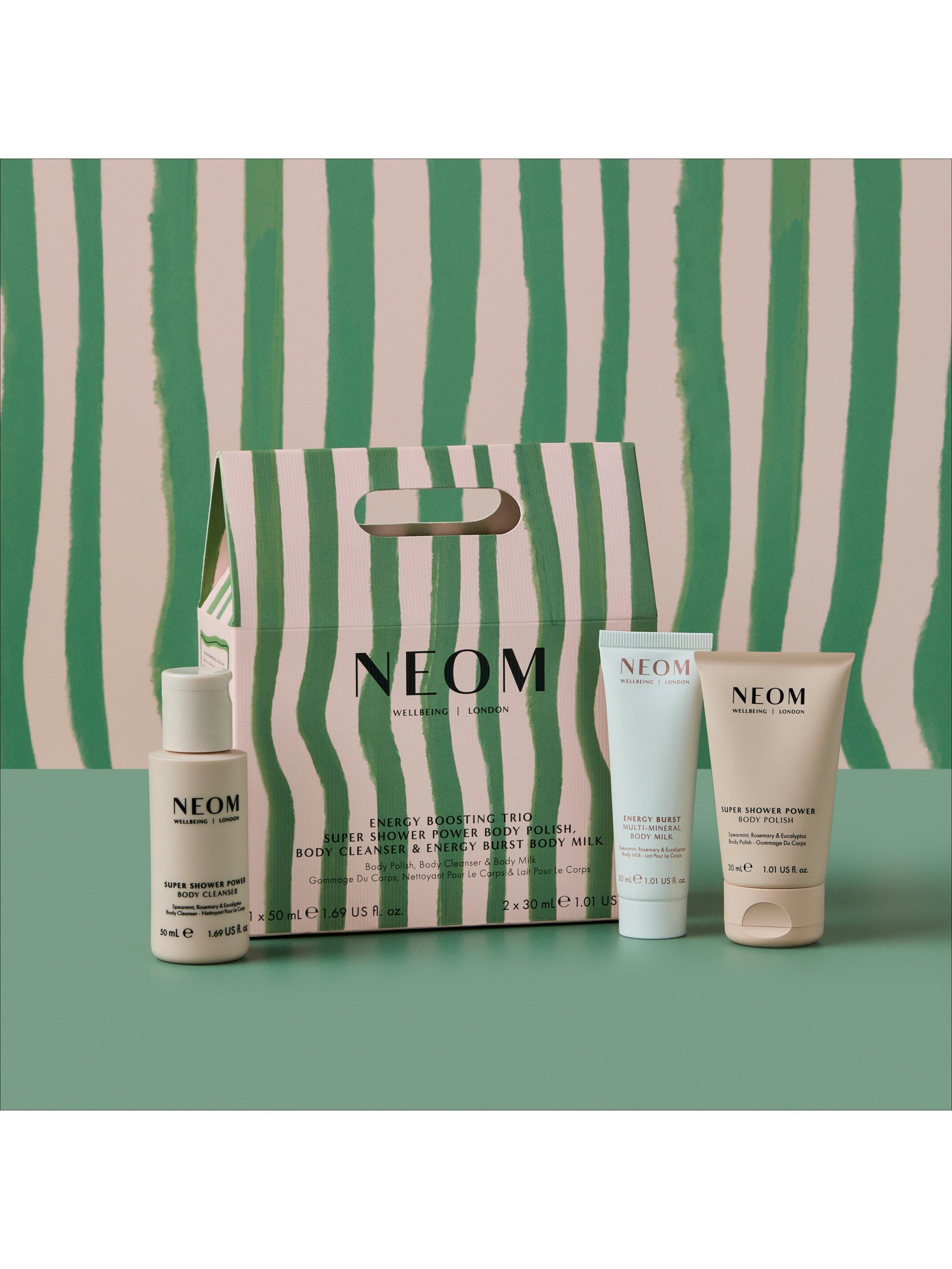 NEOM Wellbeing London Energy Boosting Trio Bodycare Gift Set