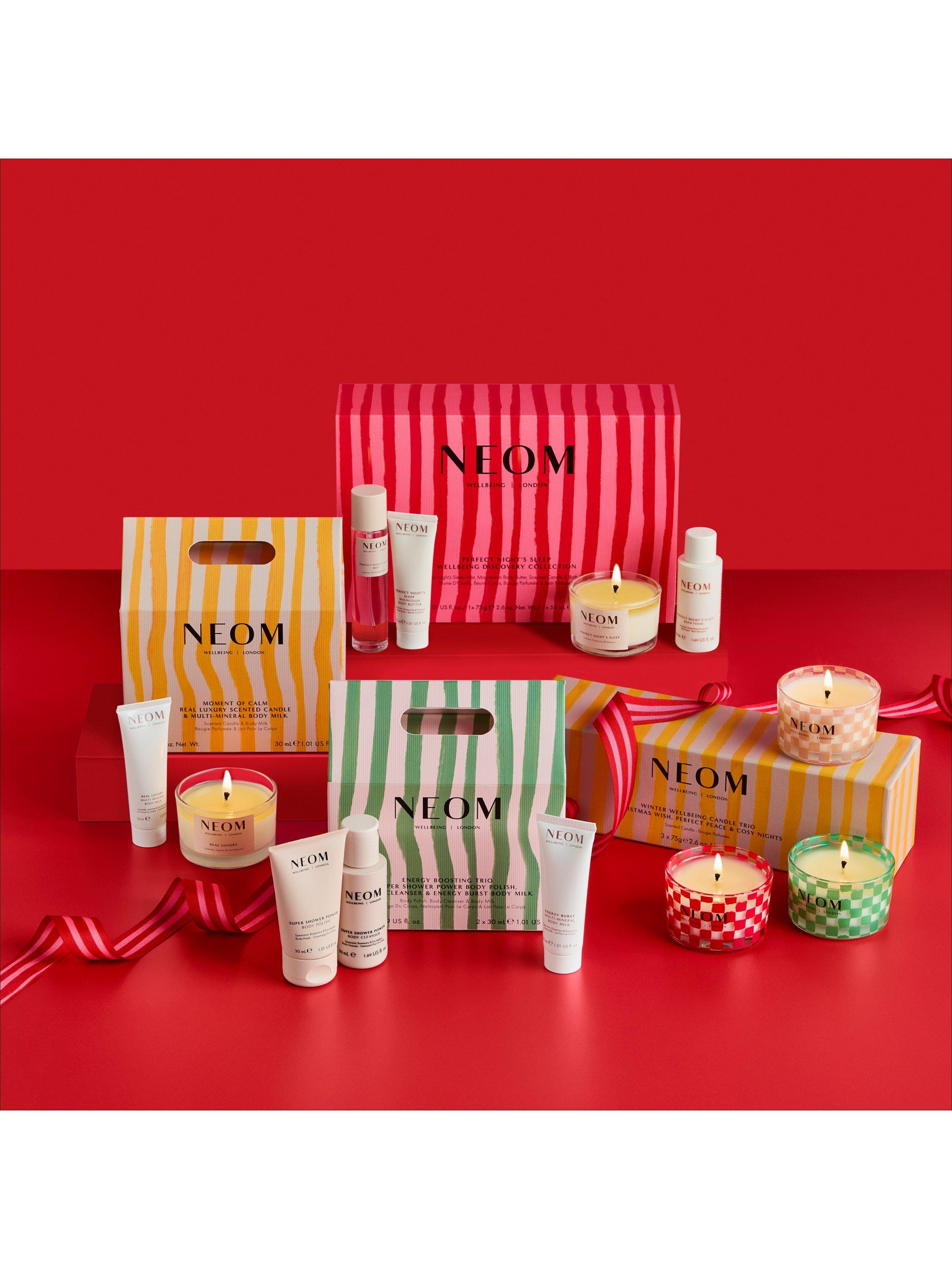 NEOM Wellbeing London Energy Boosting Trio Bodycare Gift Set