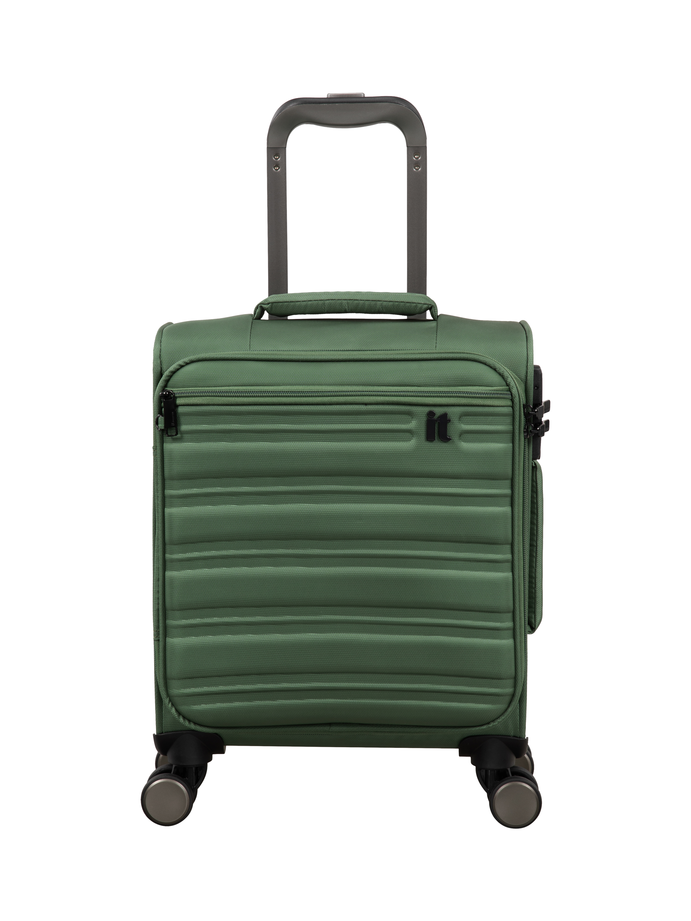 it luggage Fusional 4-Wheel 45cm Underseat Cabin Case, 25L, Green