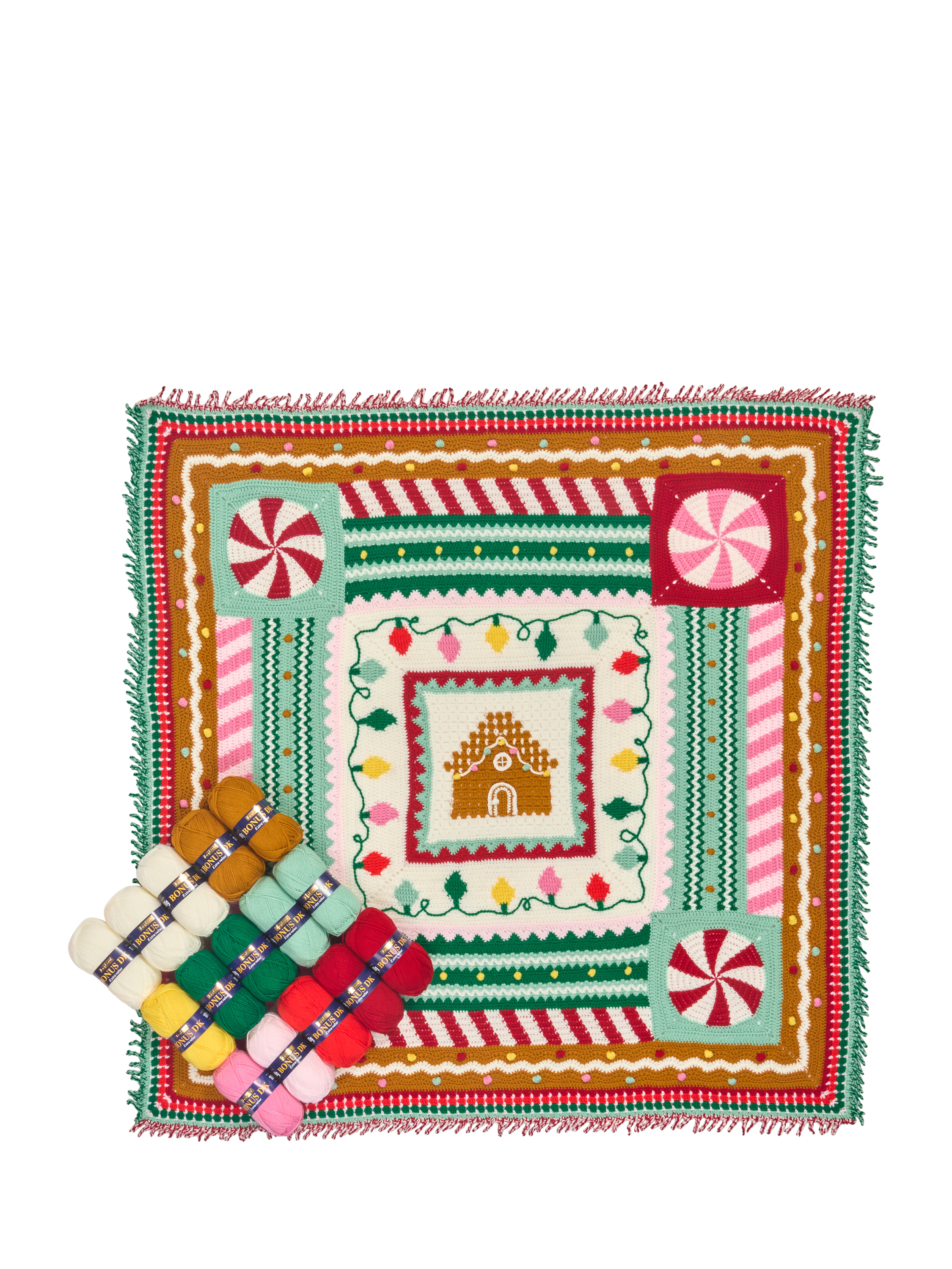 Sirdar Christmas Gingerbread Crochet Along Kit CAL