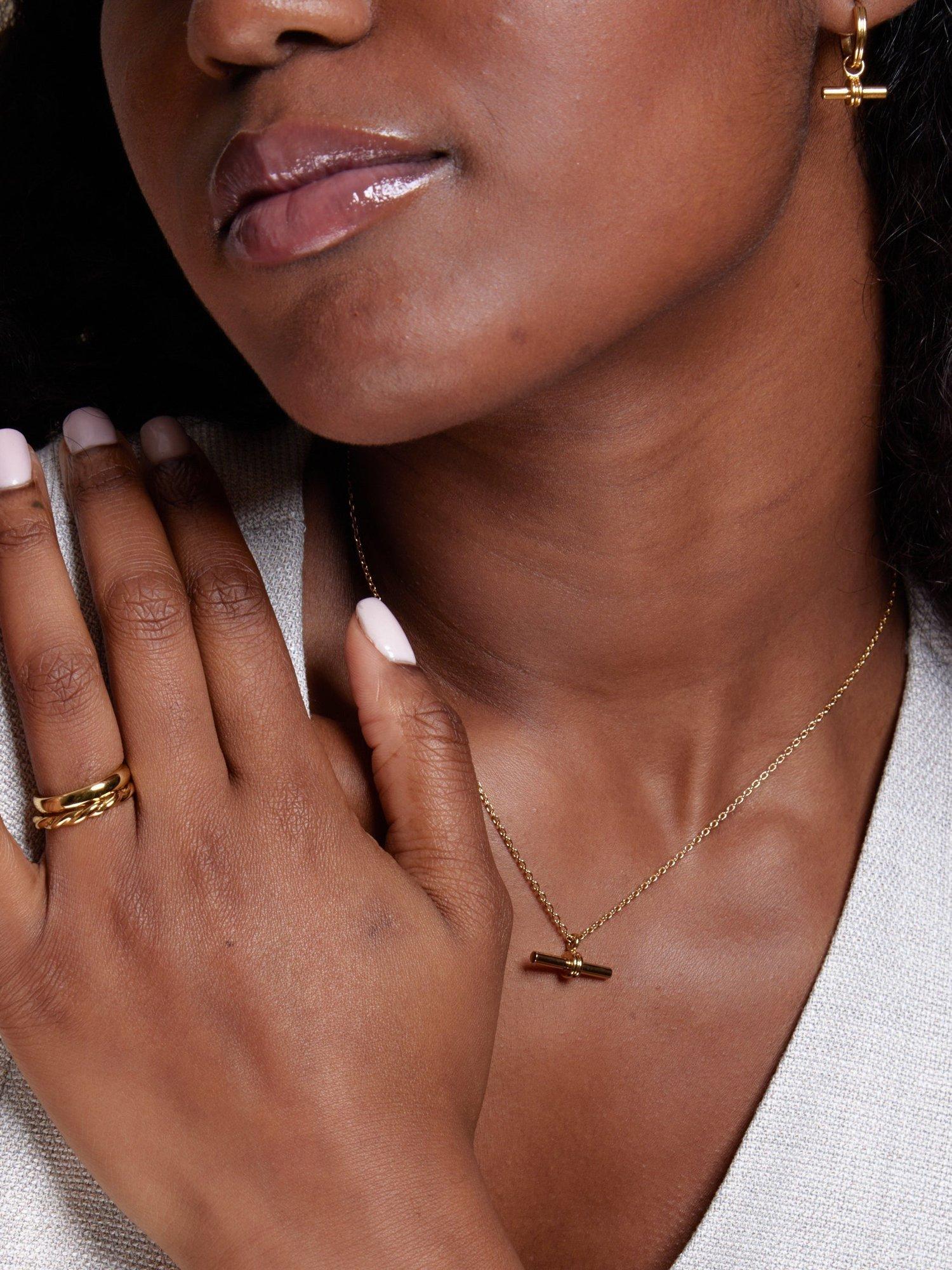 Orelia LUXE Band Rings, Pack of 2