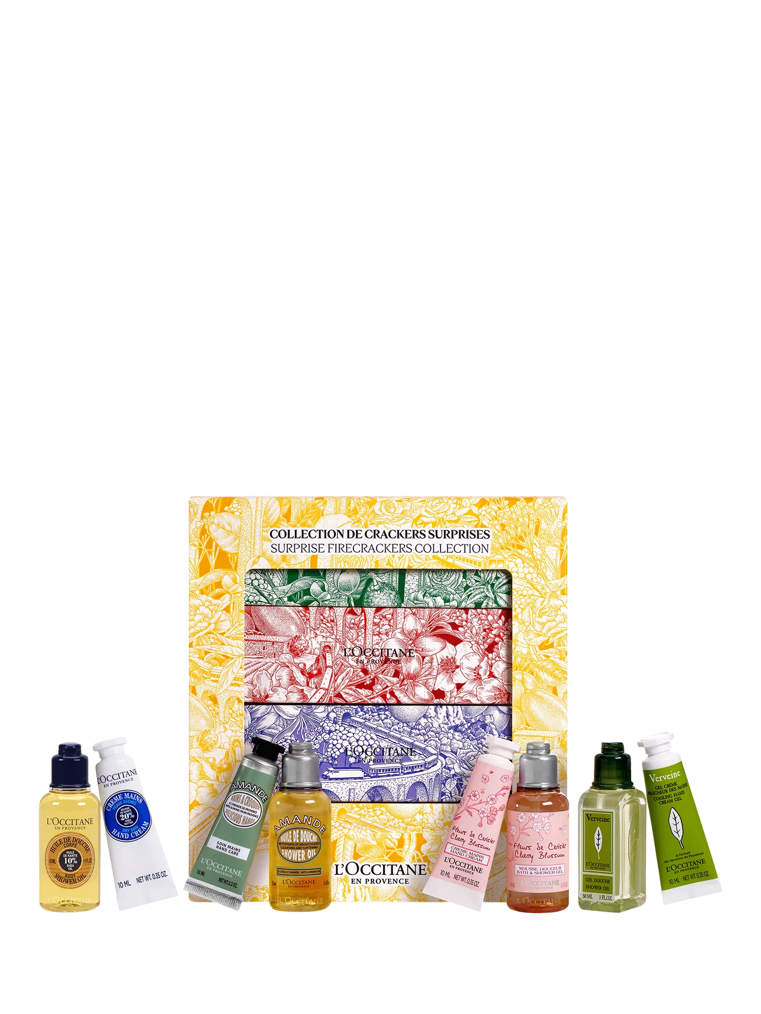 L'OCCITANE Festive Cracker Collection Bodycare Gift Set