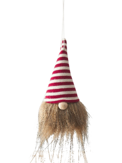 Truly Red Stripe Gonk Tree Decoration