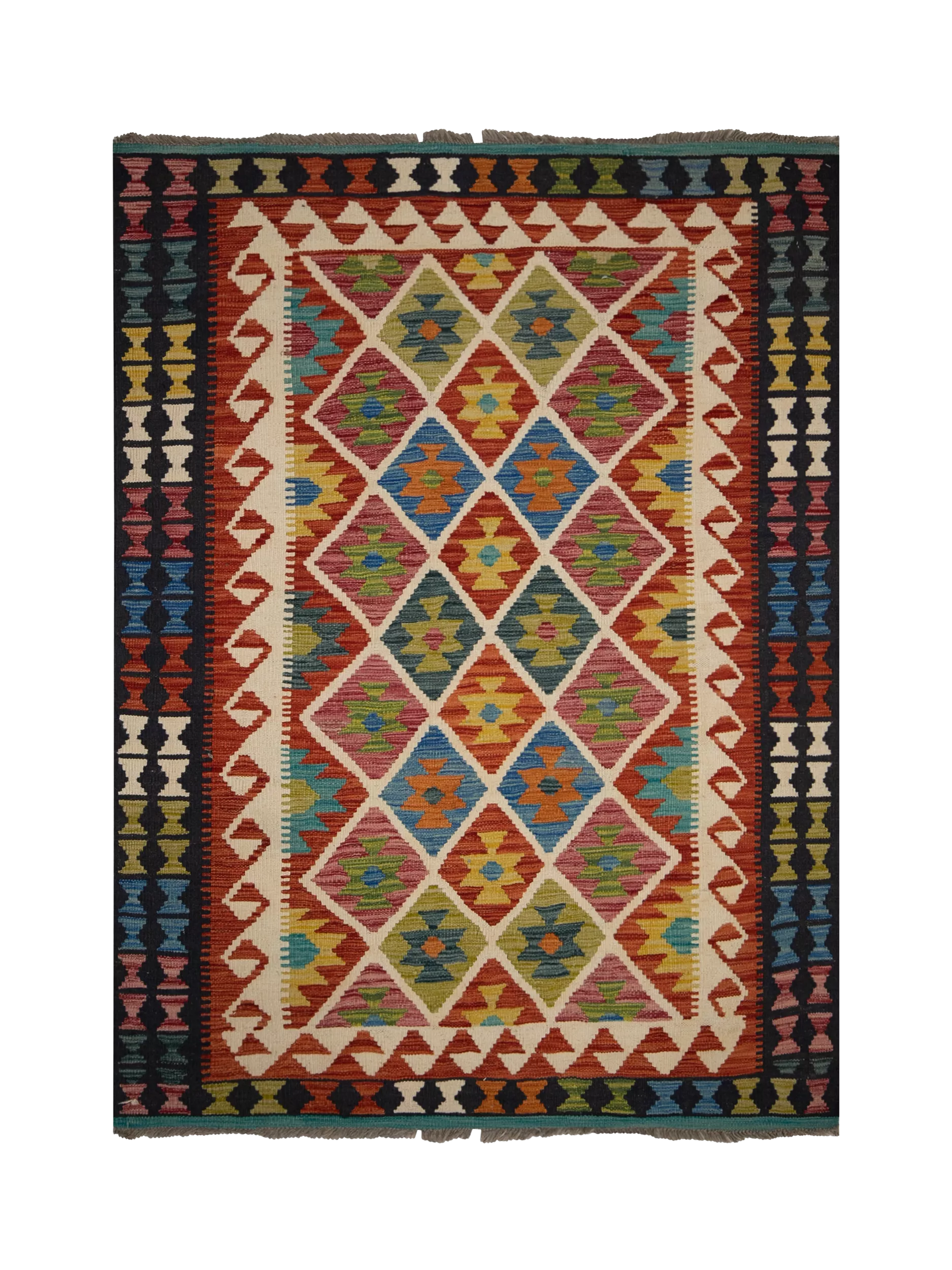 Gooch Oriental Kelim Rug, Multi, L176 x W130 cm