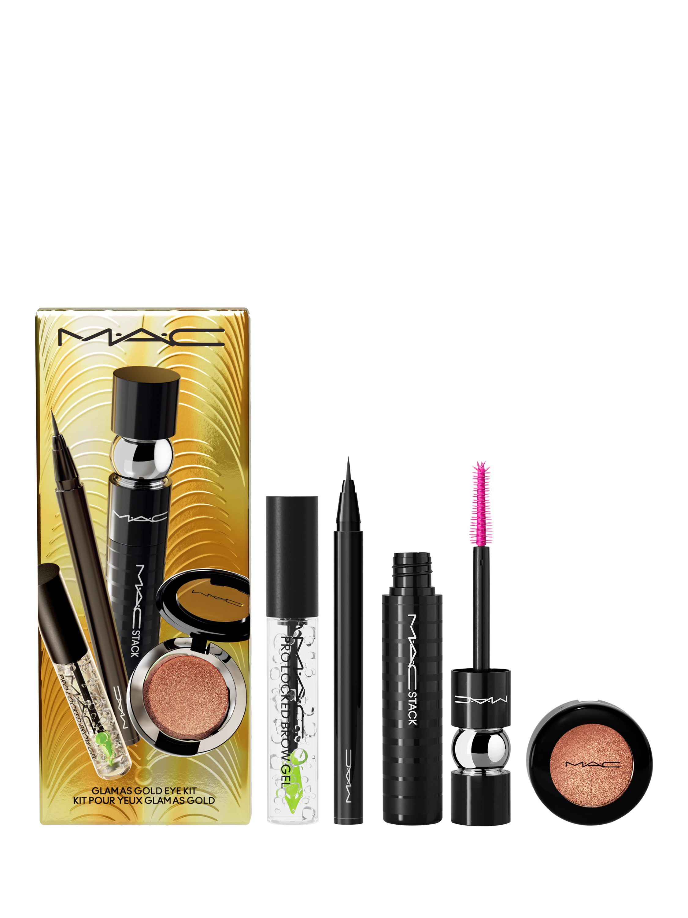 MAC Glam as Gold Eye Kit Makeup Gift Set