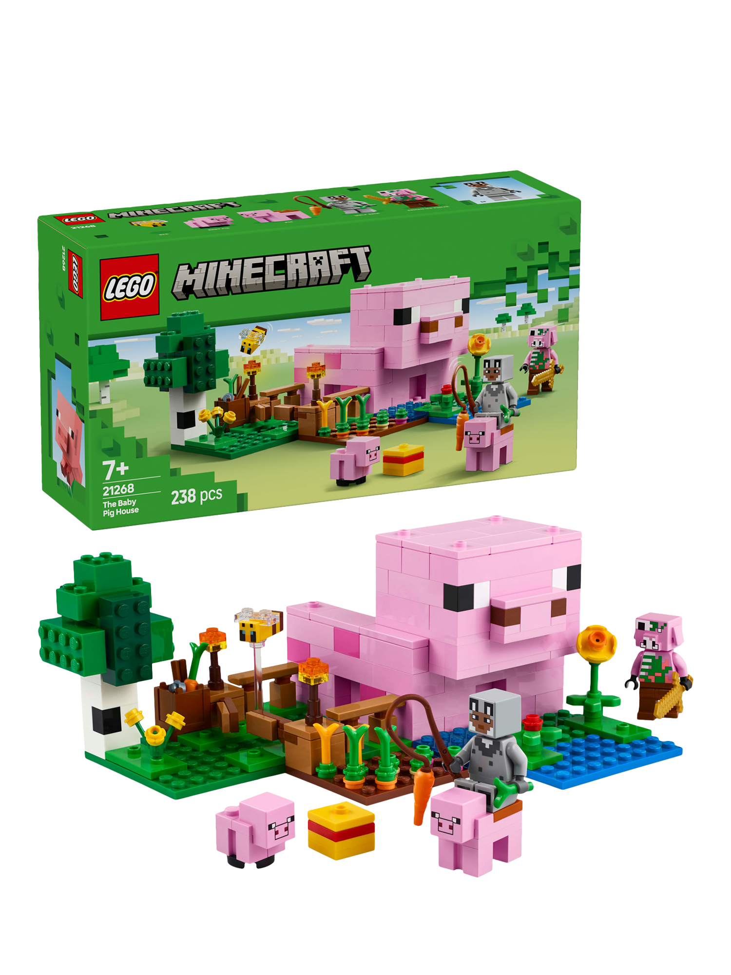 LEGO Minecraft 21269 The Baby Pig House