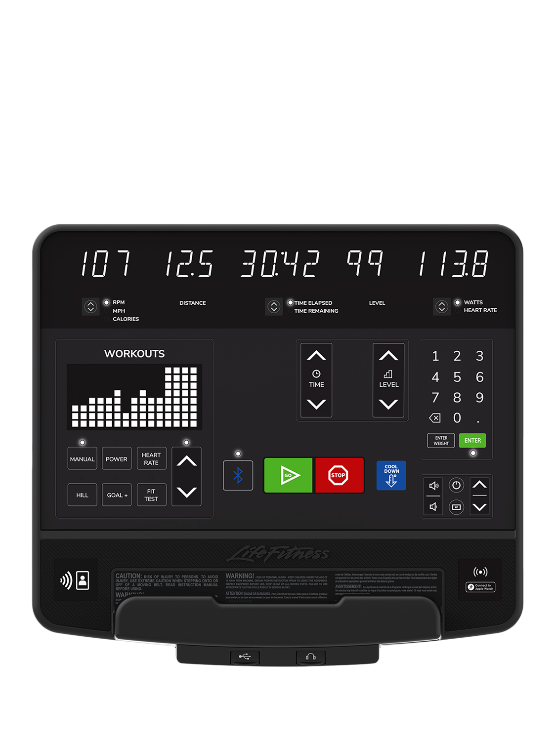 Life Fitness Club Series+ Elliptical Cross Trainer with Discover SL Console