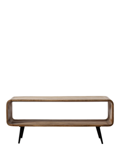 Swoon Harring TV Unit, Natural/Black