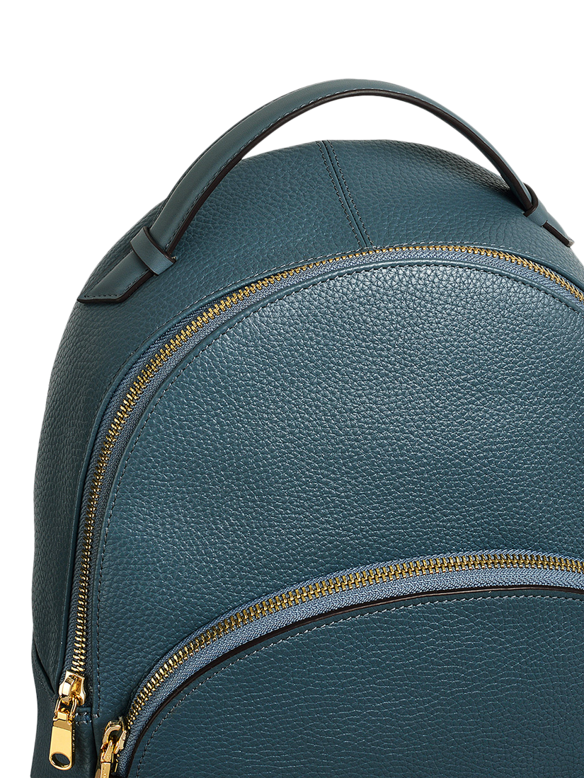 Radley Dallington Leather Medium Zip Around Backpack, Uniform