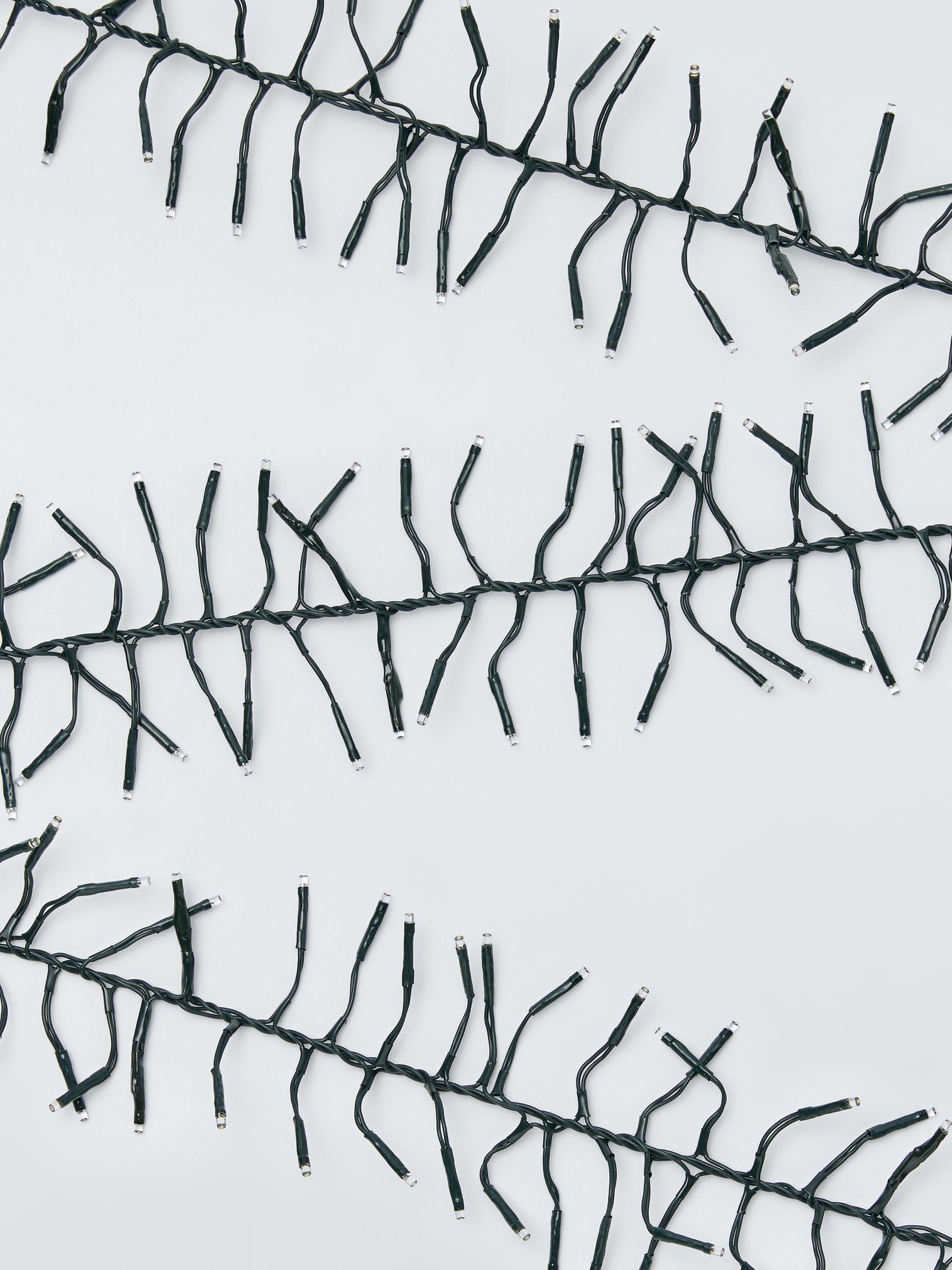 John Lewis 1512 Cluster LED Lights, Lit Length 14m, Warm White