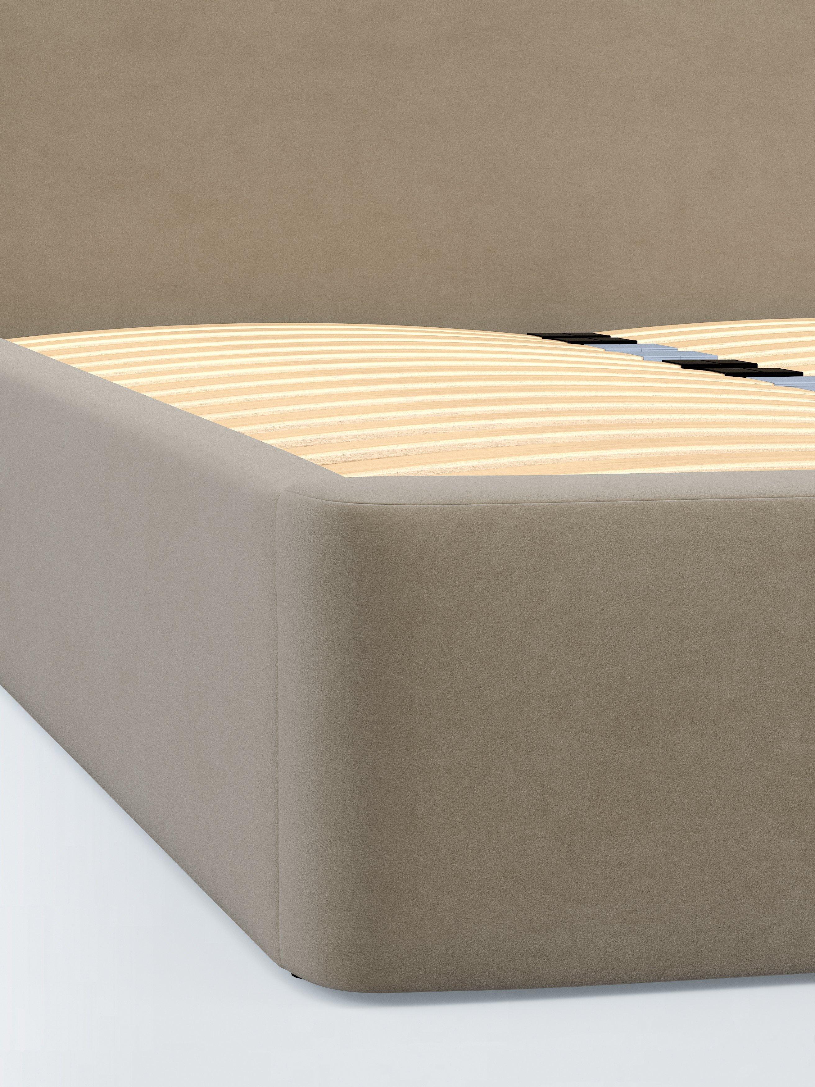 John Lewis Alice Drawer End Upholstered Bed Frame, King Size, Matte ...