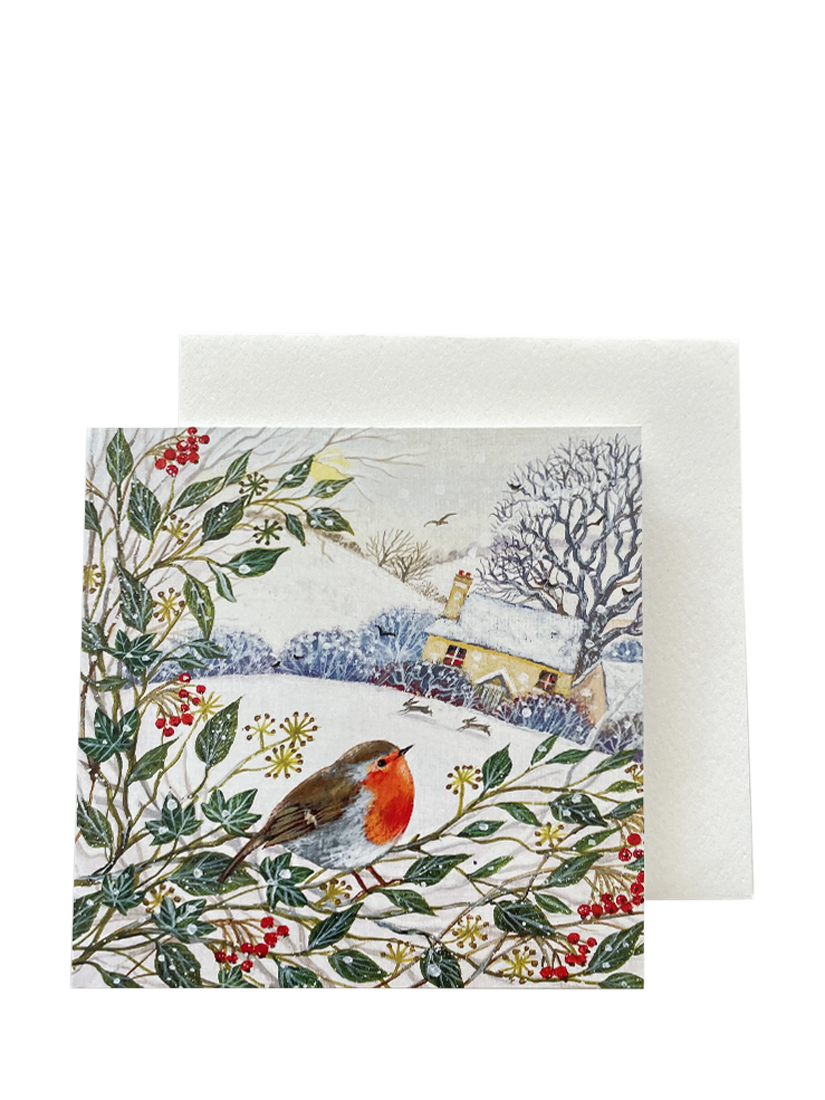 Woodmansterne RSPB Charity Christmas Cards, Pack of 20