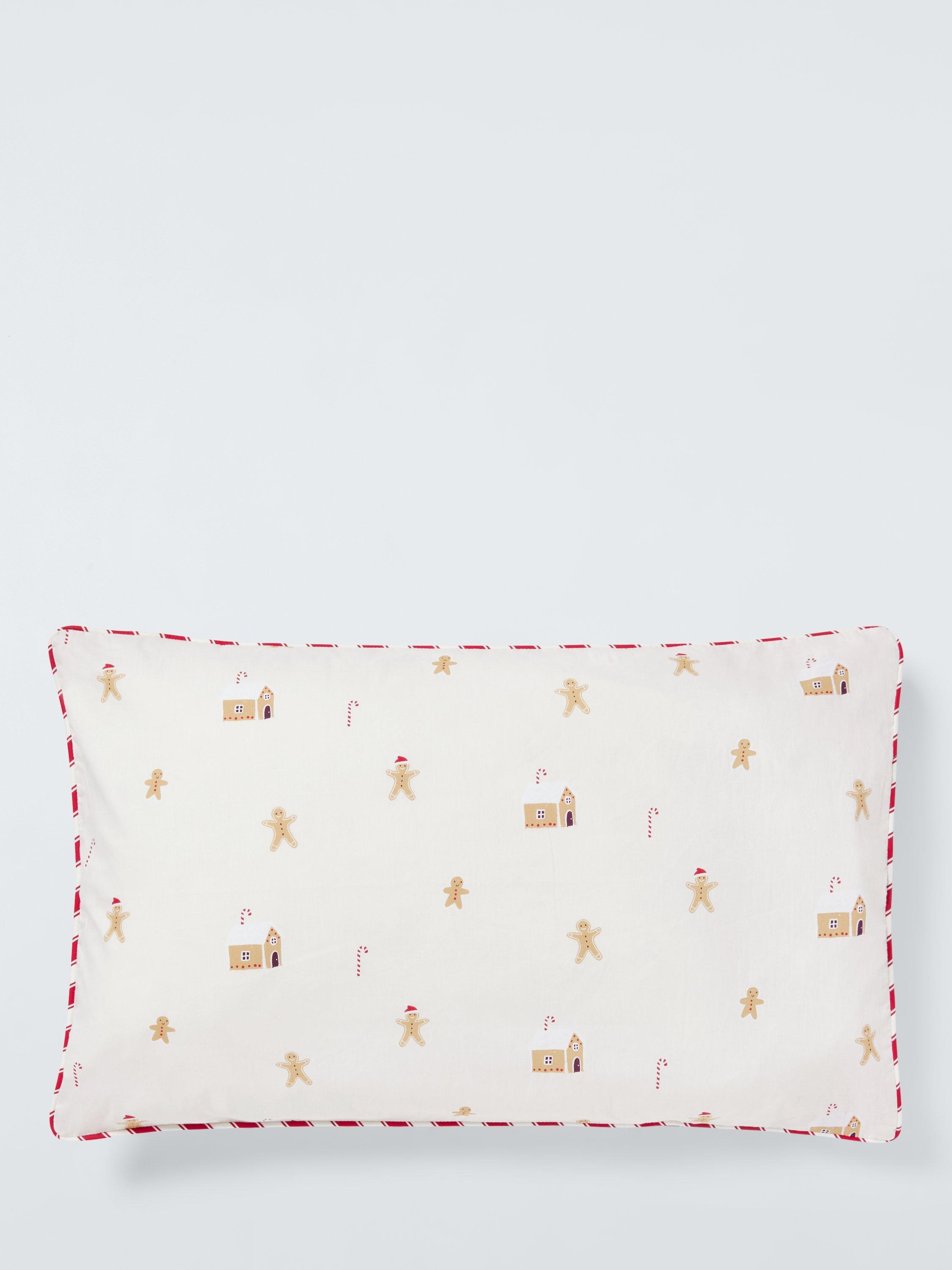 John Lewis Kids' Gingerbread Reversible Duvet Cover and Pillowcase Set ...