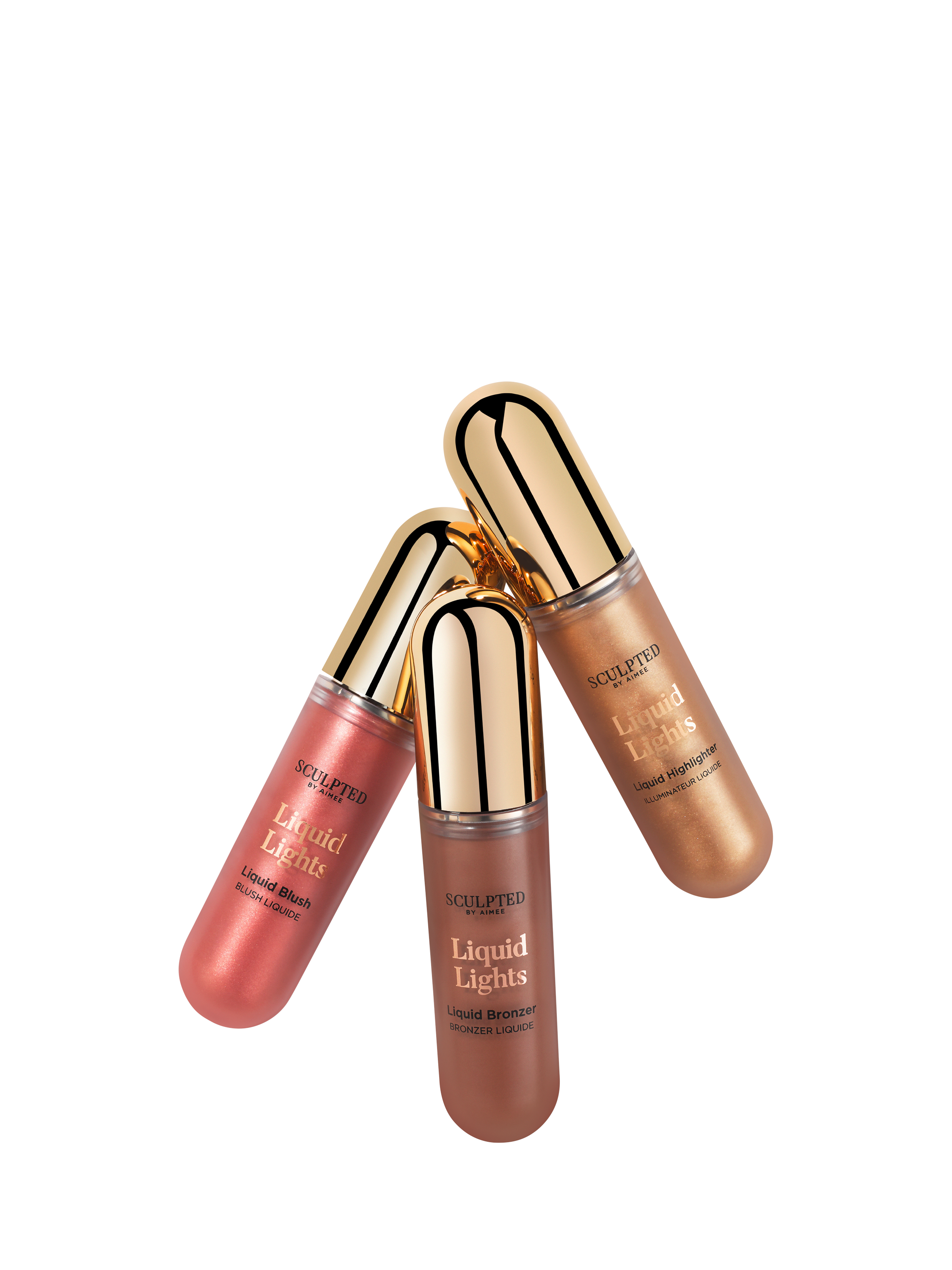 Sculpted By Aimee Liquid Lights Highlighter, Golden Glow