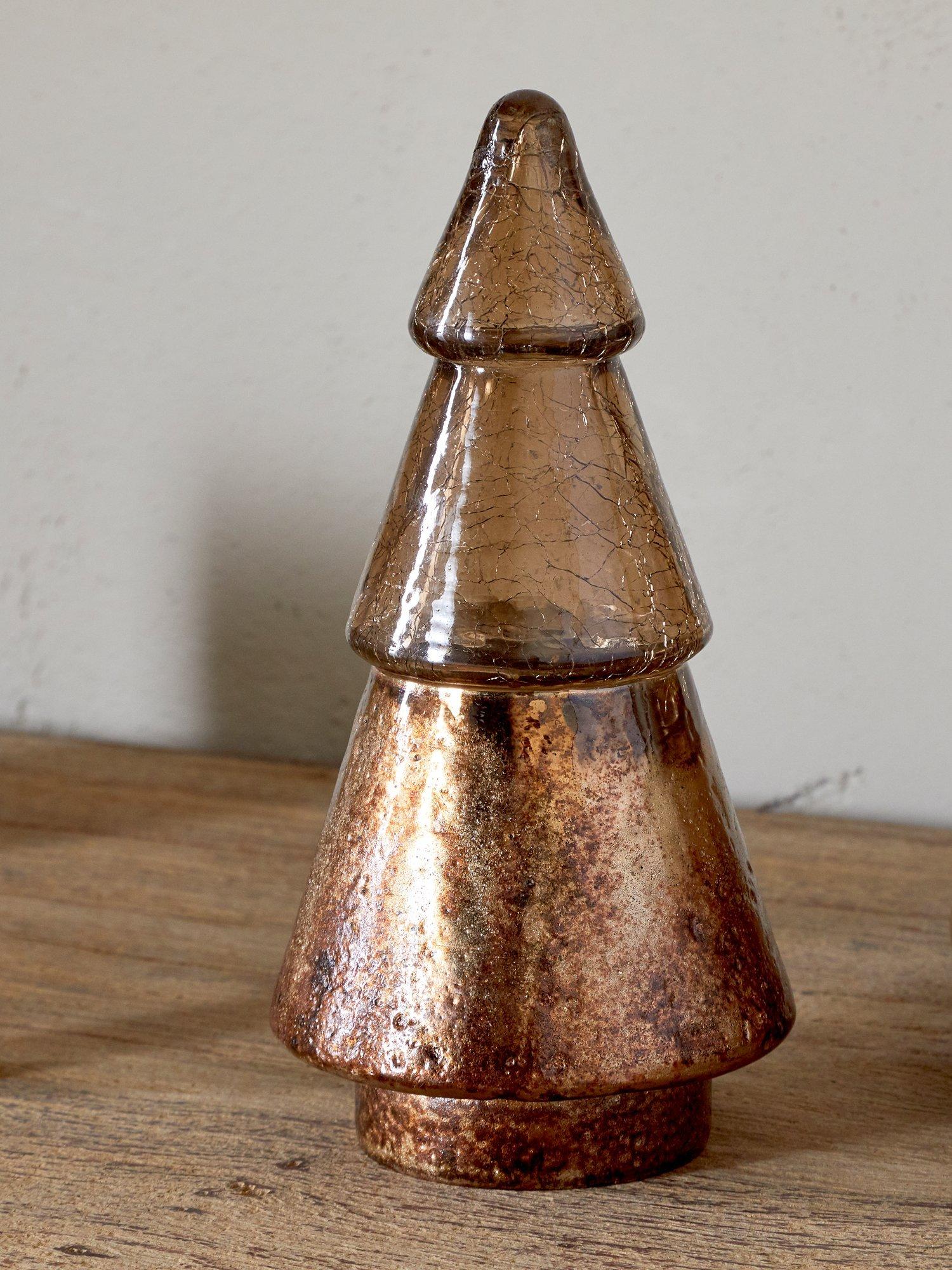 nkuku Konara Glass Table Tree, H28cm