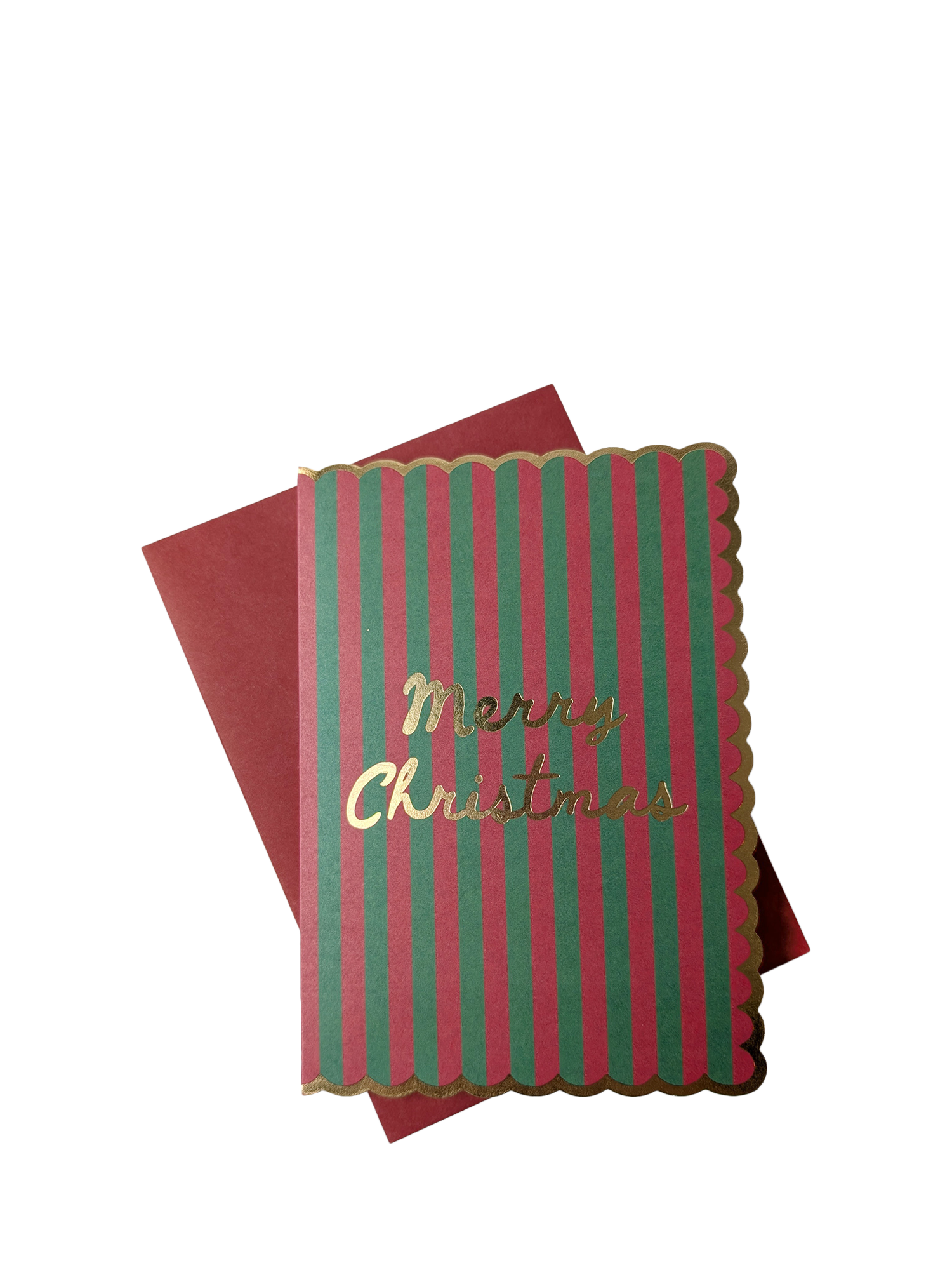 Eleanor Stuart Jewel Red and Green Christmas Cards, Pack of 8