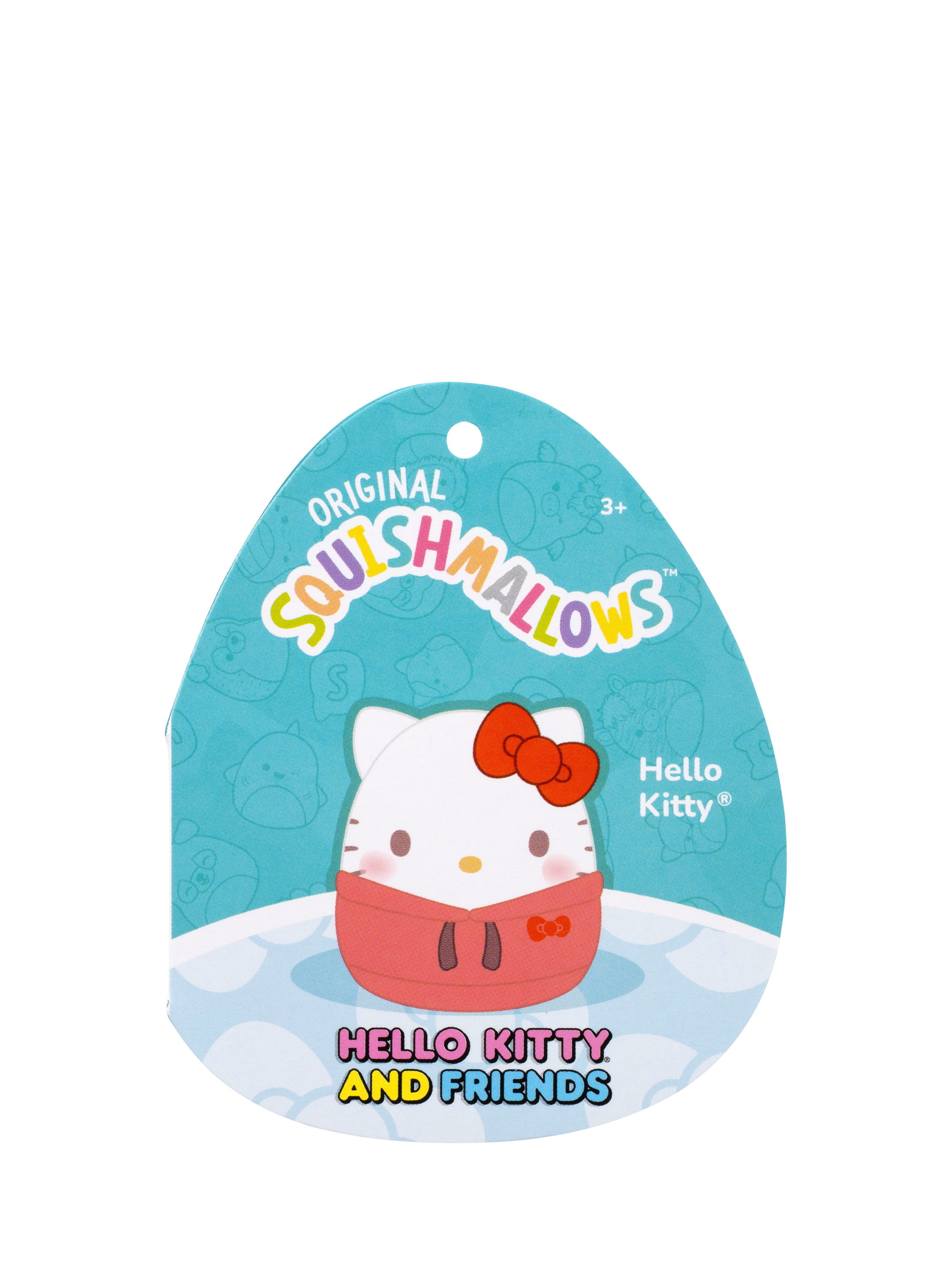 Squishmallows Sanrio Dabodabo Hoodie Hello Kitty Plush Soft Toy