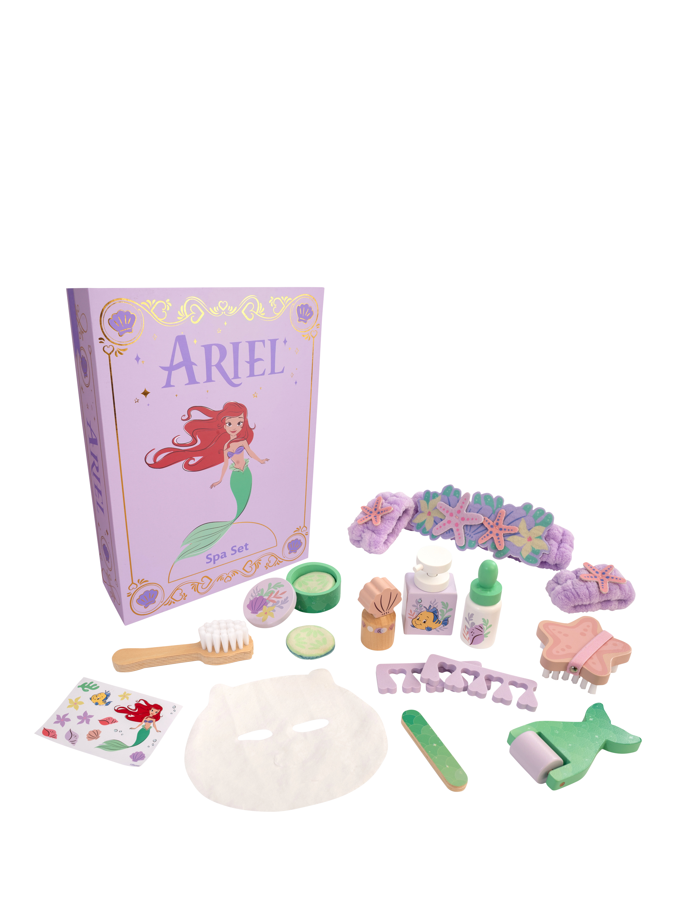 Disney Princess The Little Mermaid Ariel Spa Set Book