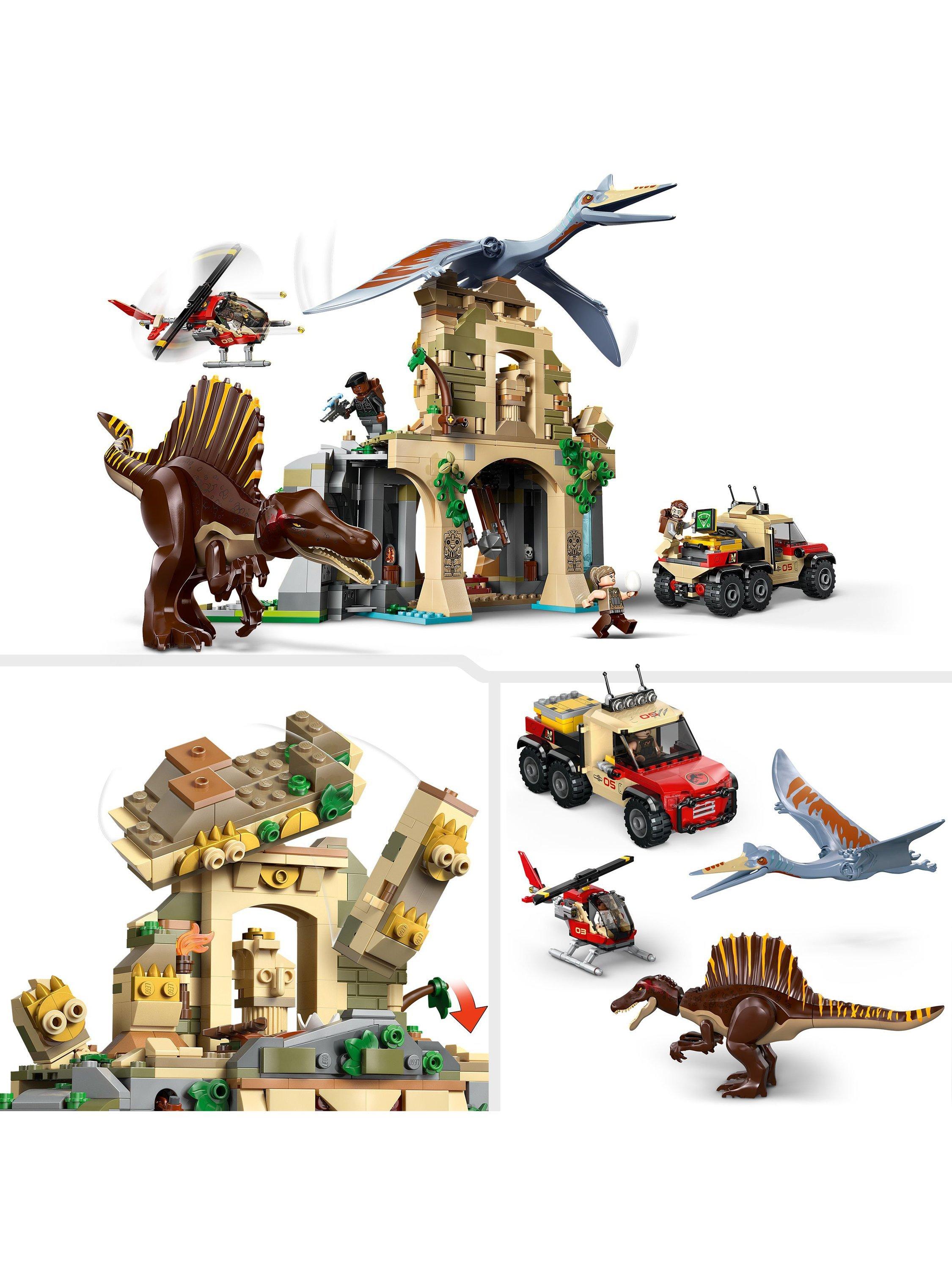 LEGO Jurassic World 76976 Spinosaurus & Quetzalcoatlus Air Mission