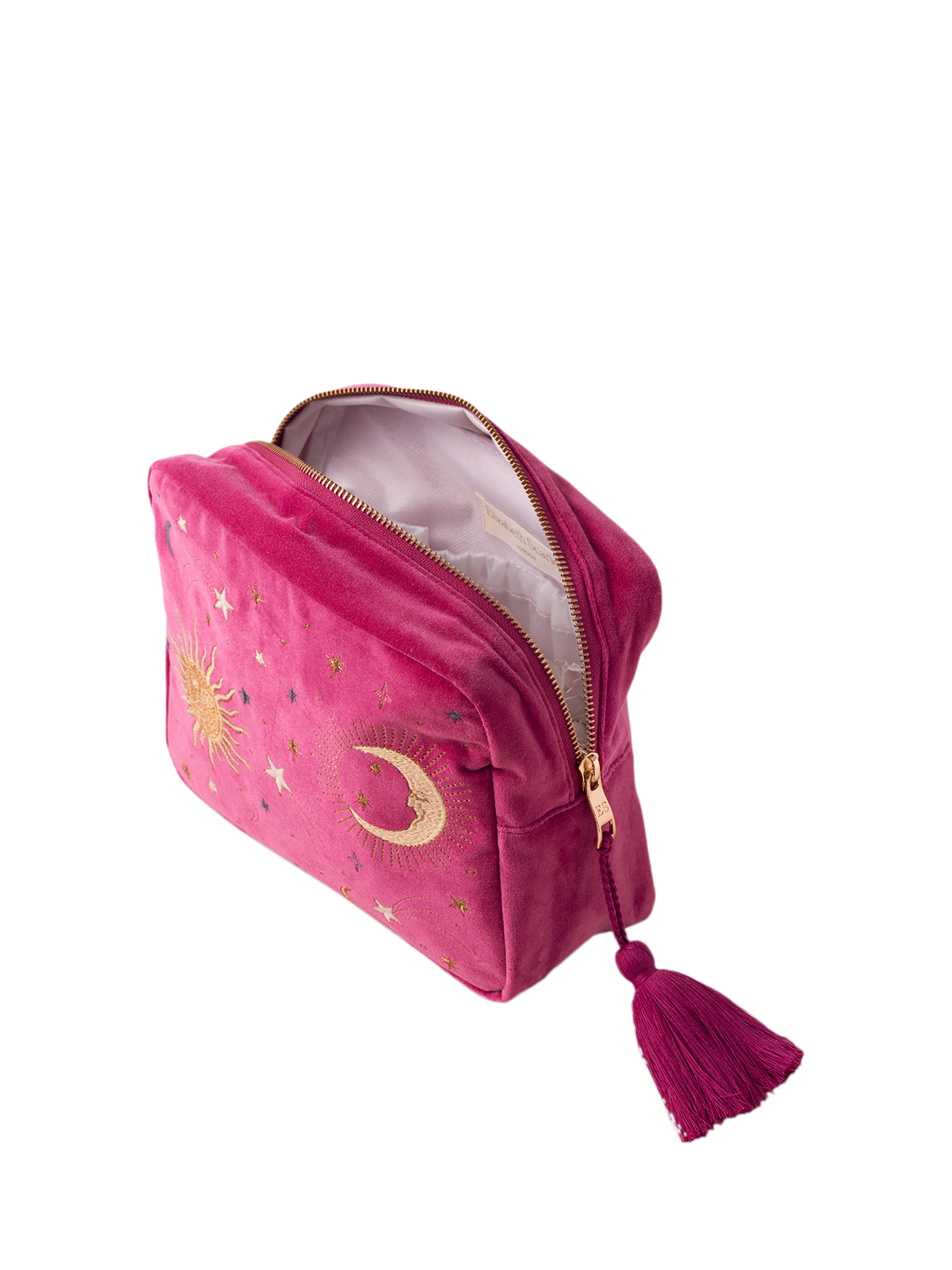 Elizabeth Scarlett Celestial Wash Bag, Fuchsia