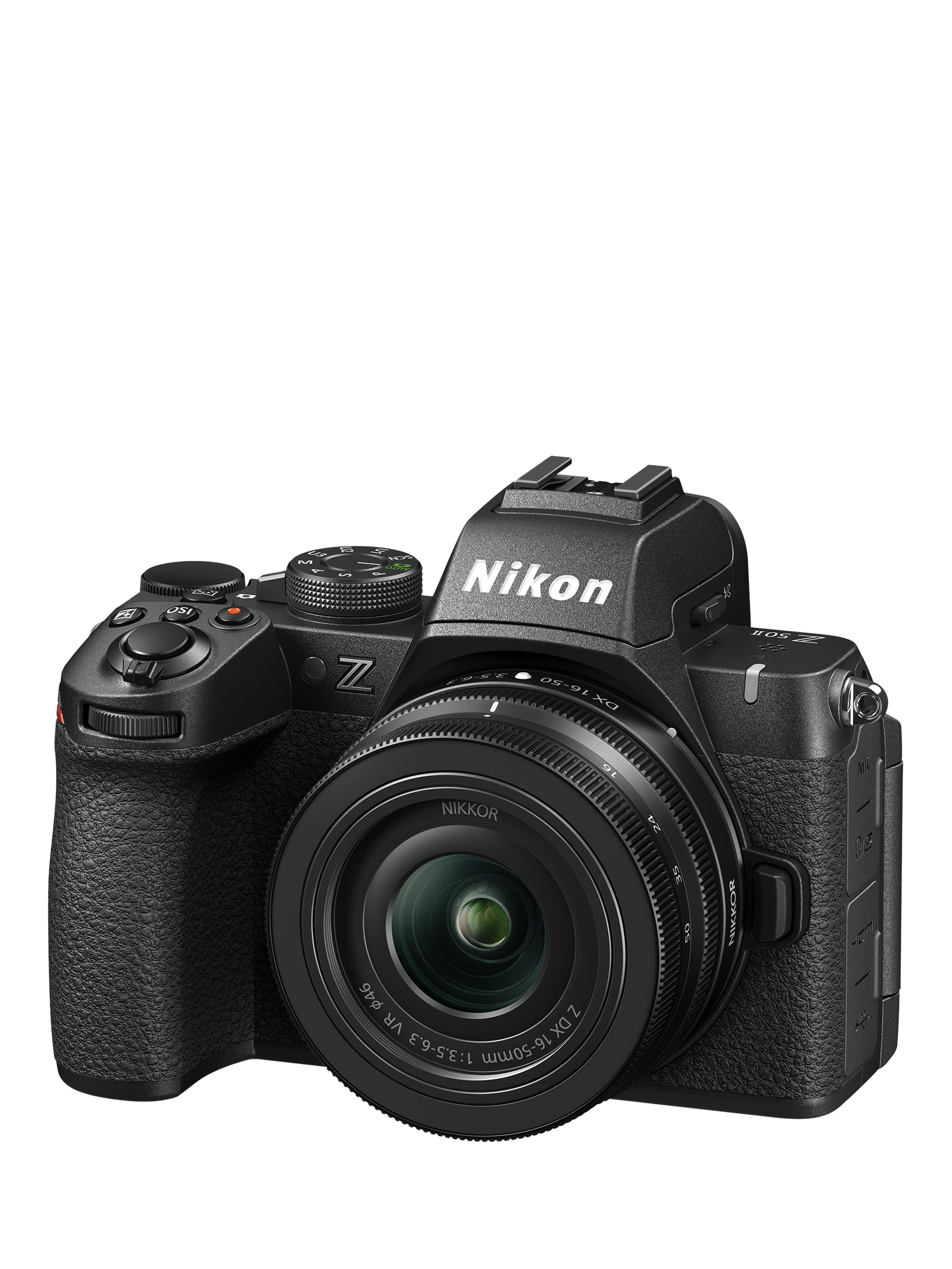 Nikon Z50 II Compact System Camera with 16-50mm VR Lens, 4K UHD, 20.9MP ...