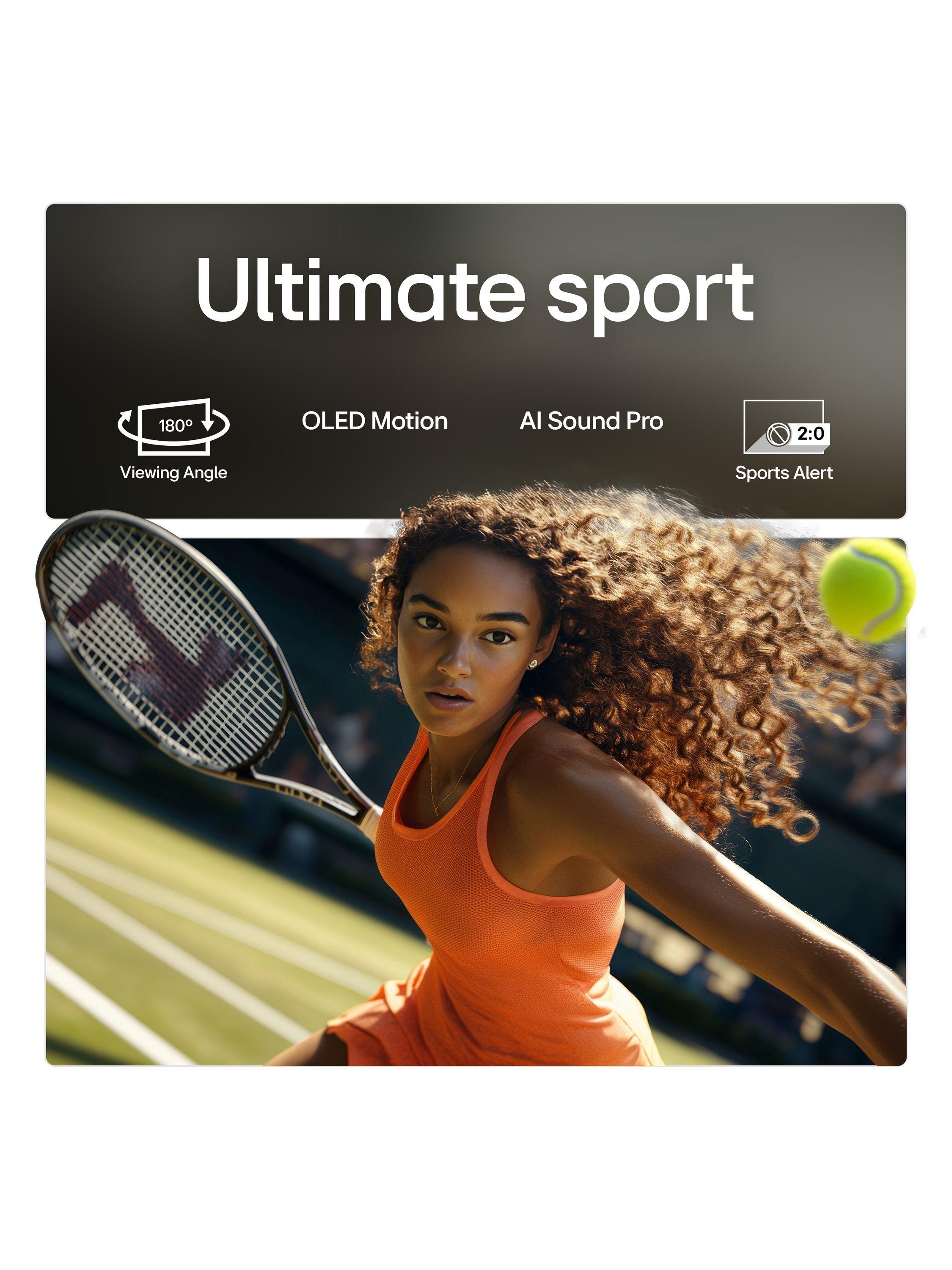 LG OLED65M59LA (2025) OLED HDR 4K Ultra HD Smart TV, 65 inch with Dolby Atmos, One Wall Design ...