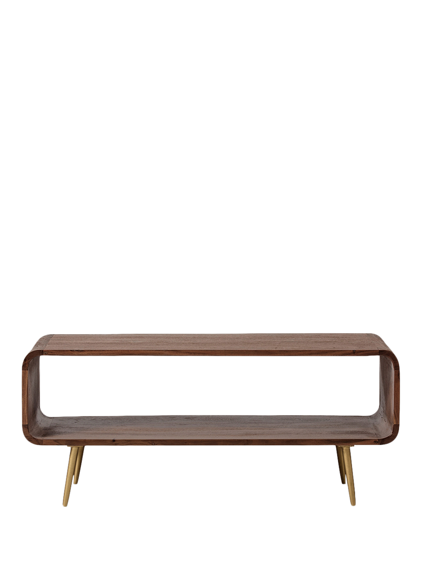 Swoon Harring TV Unit, Dark Brown