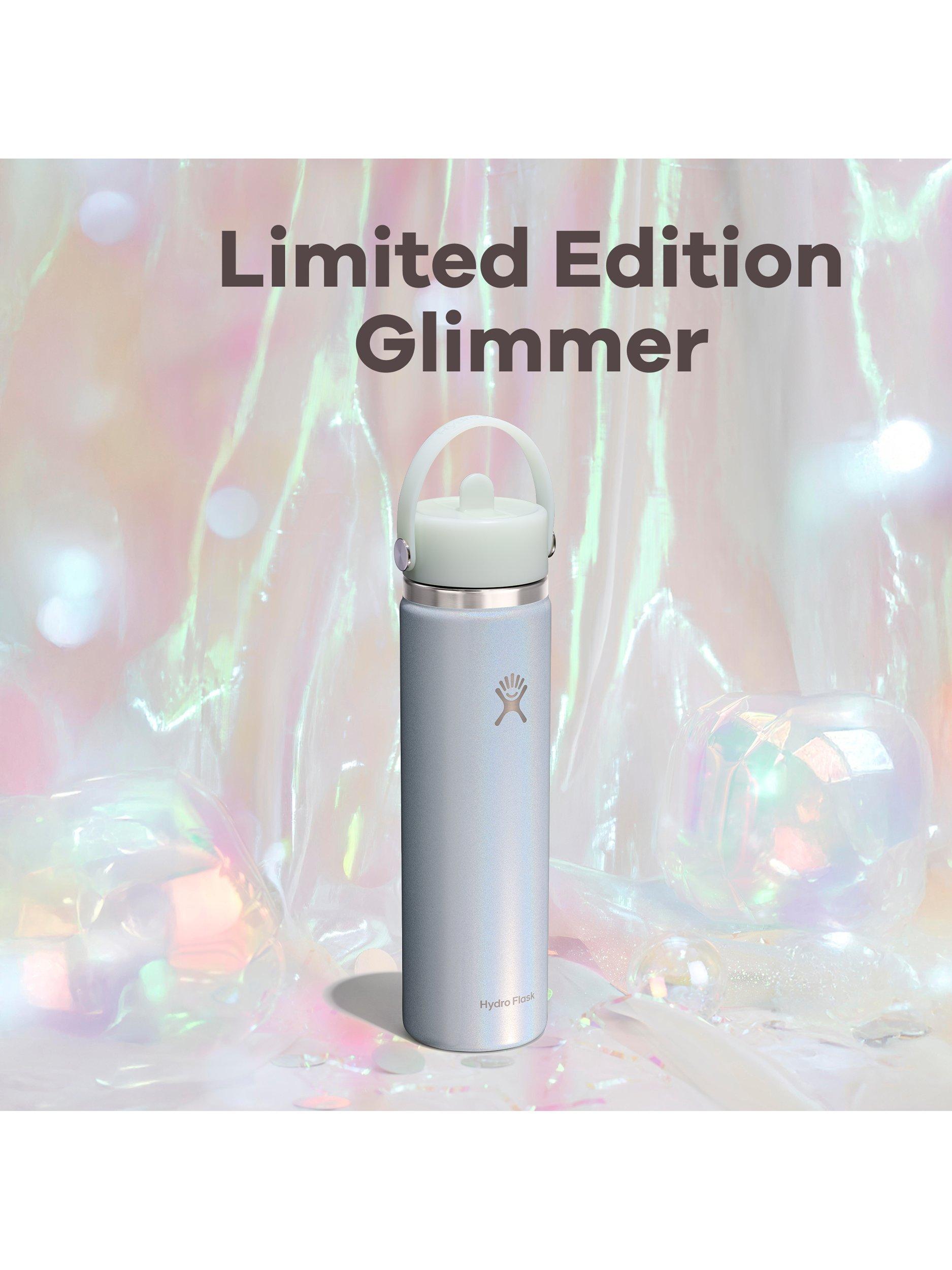 Hydro Flask Wide Mouth Insulated Drinks Bottle with Flex Straw Cap, 681ml