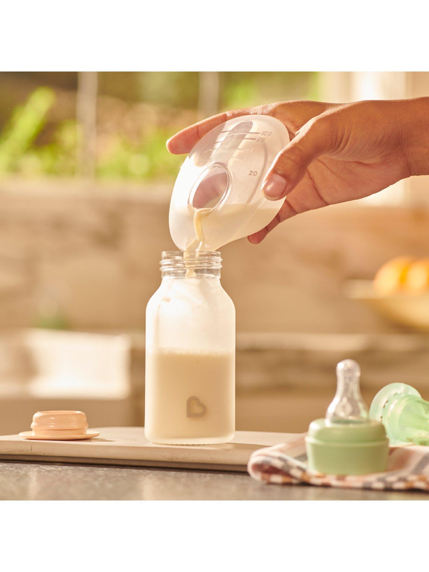 Munchkin Silicone Breast Milk Collector Cups and Storage Plugs