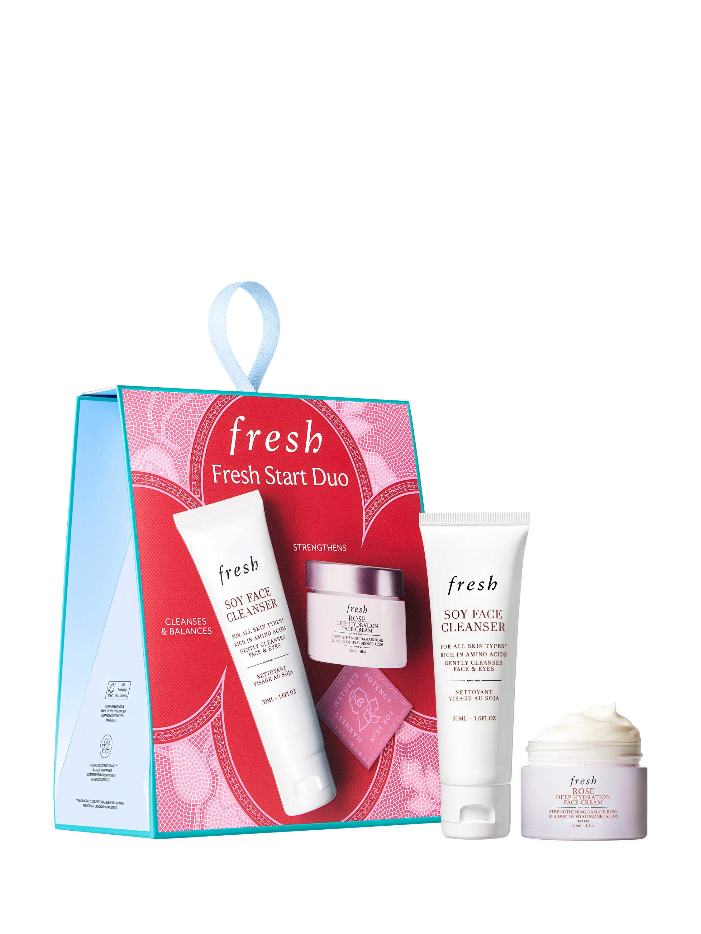 Fresh Back to Basics Fresh Start Duo Ornament Skincare Gift Set