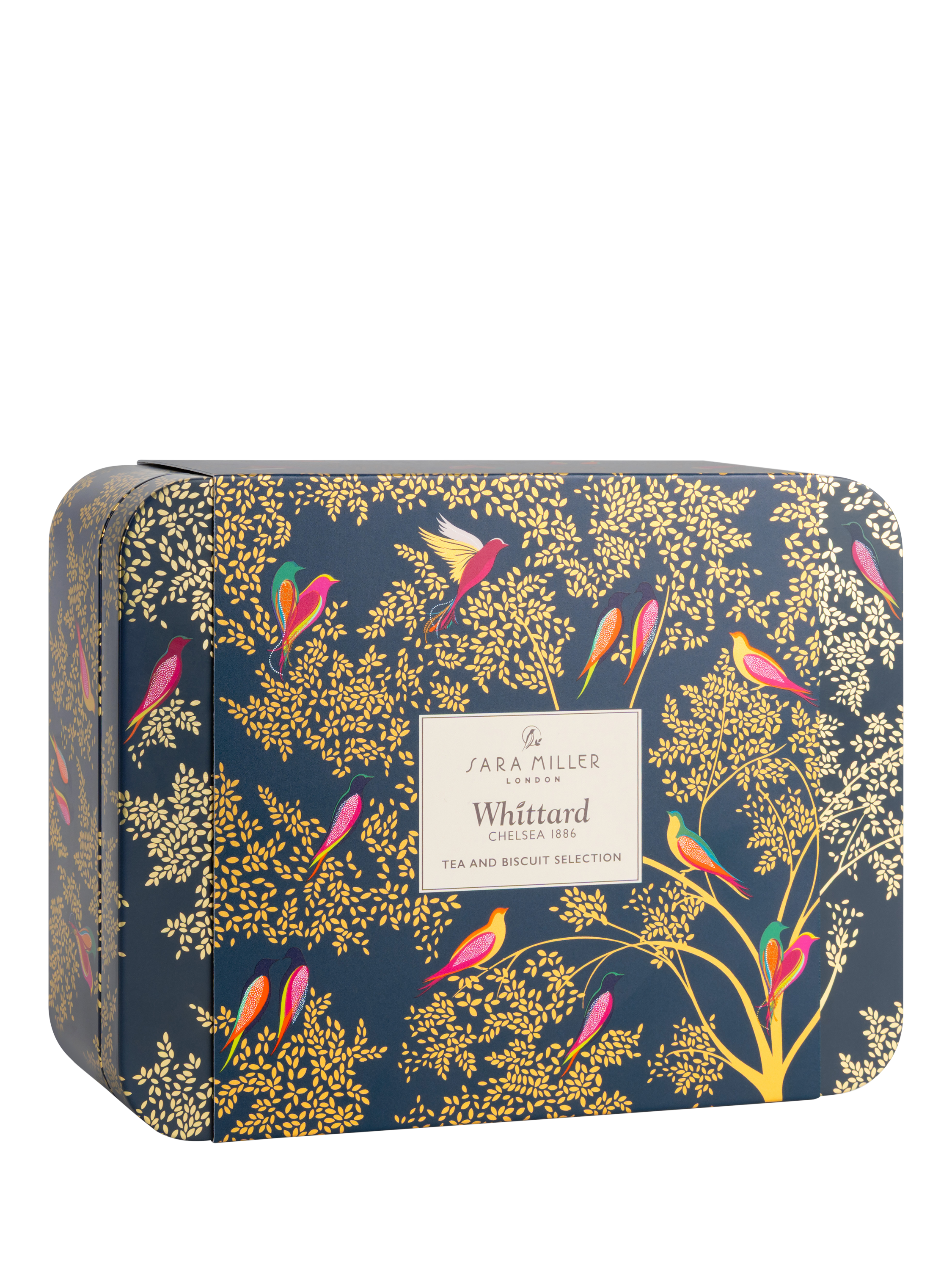 Whittard x Sara Miller Chelsea Iconic Tea & Biscuits Gift Tin, 400g