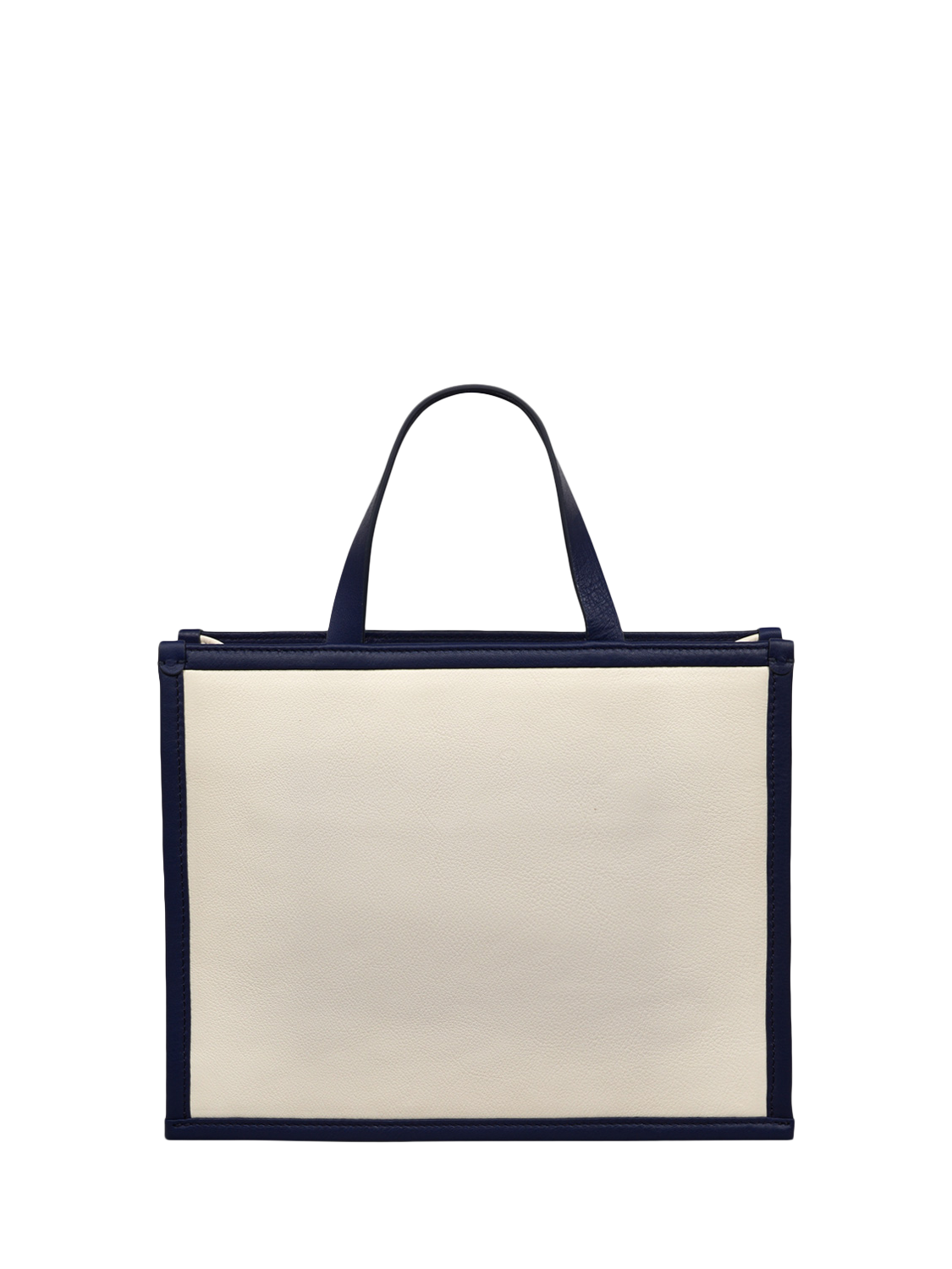 Radley Under The Sea Leather Multiway Grab Bag, Chalk/Navy