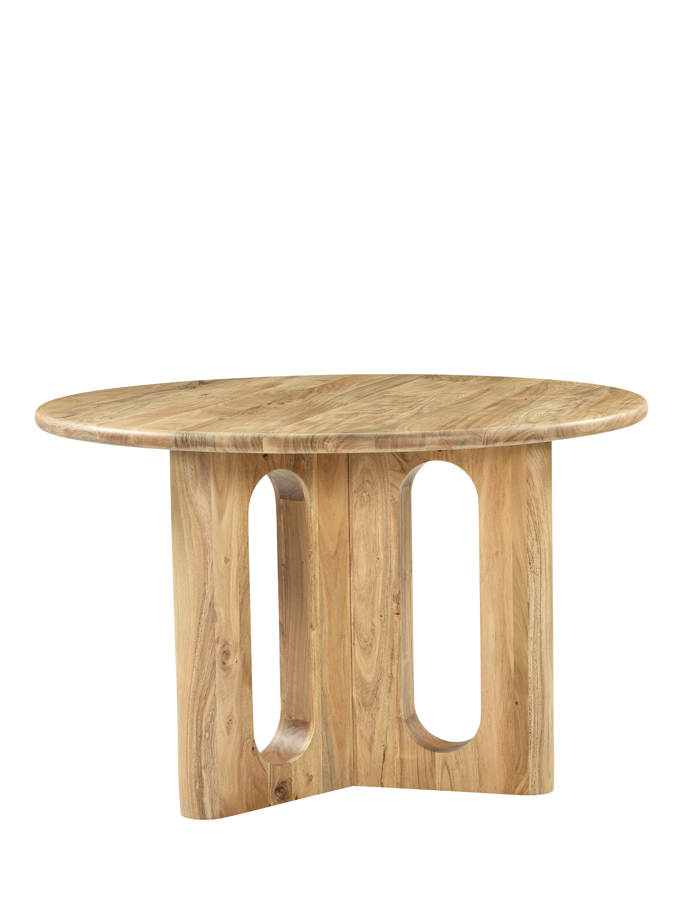John Lewis Orb Dining Table (FSC-Certified Acacia Wood), Natural