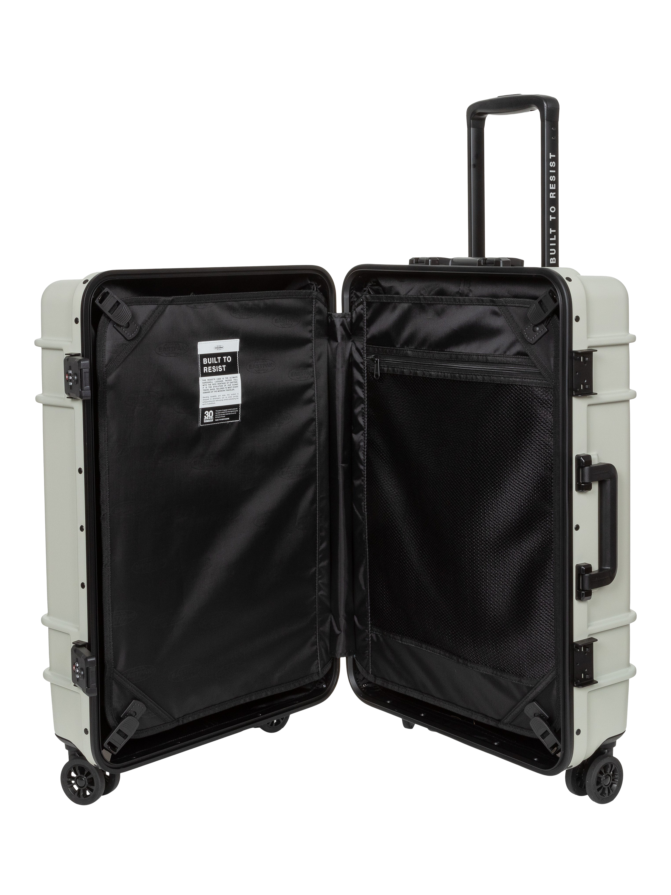 Eastpak RESIST'R Large Hard Shell 8-Wheel Suitcase, 90L, Sand