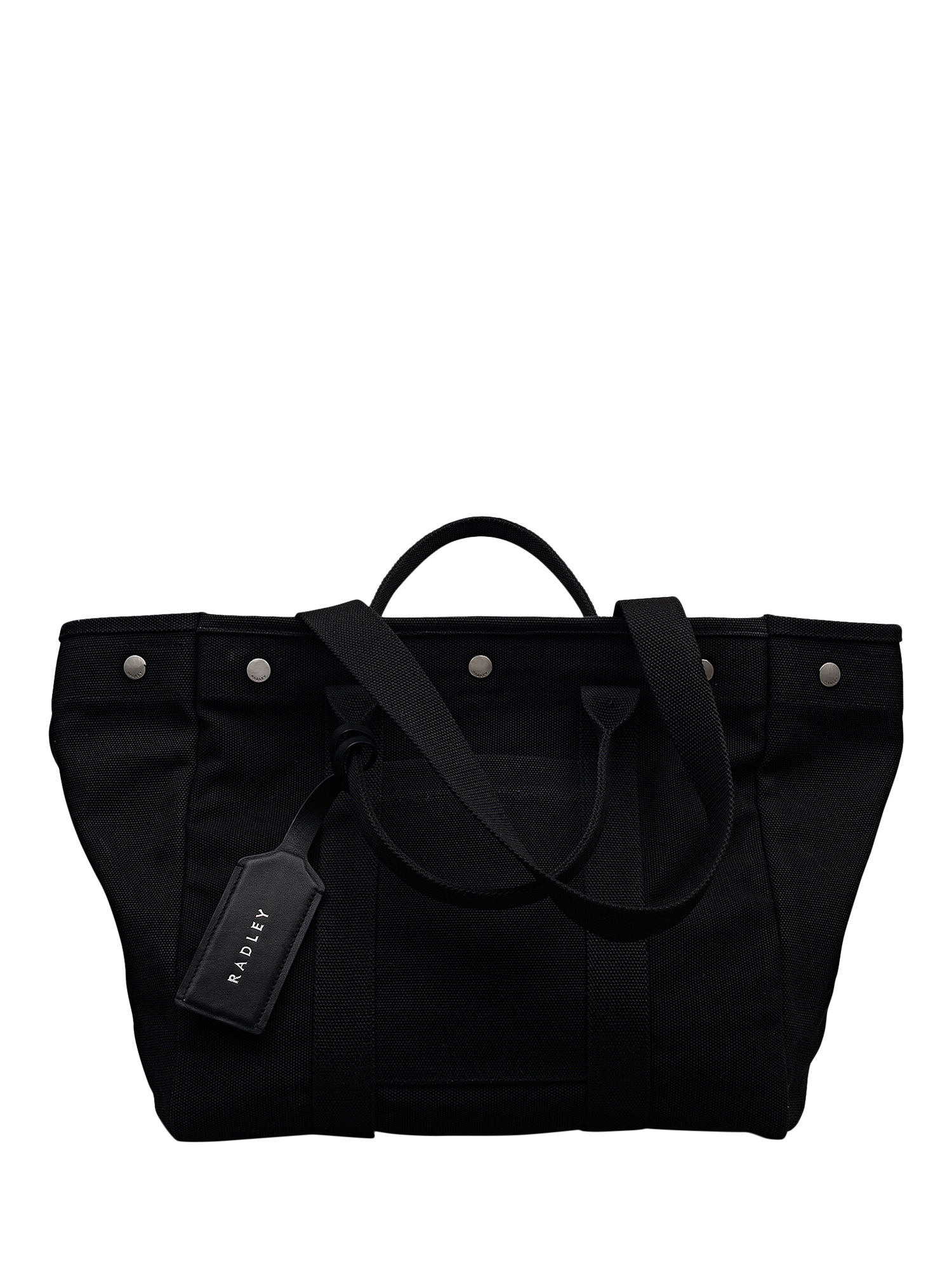 Radley Hadleigh Place Canvas Tote Bag, Black