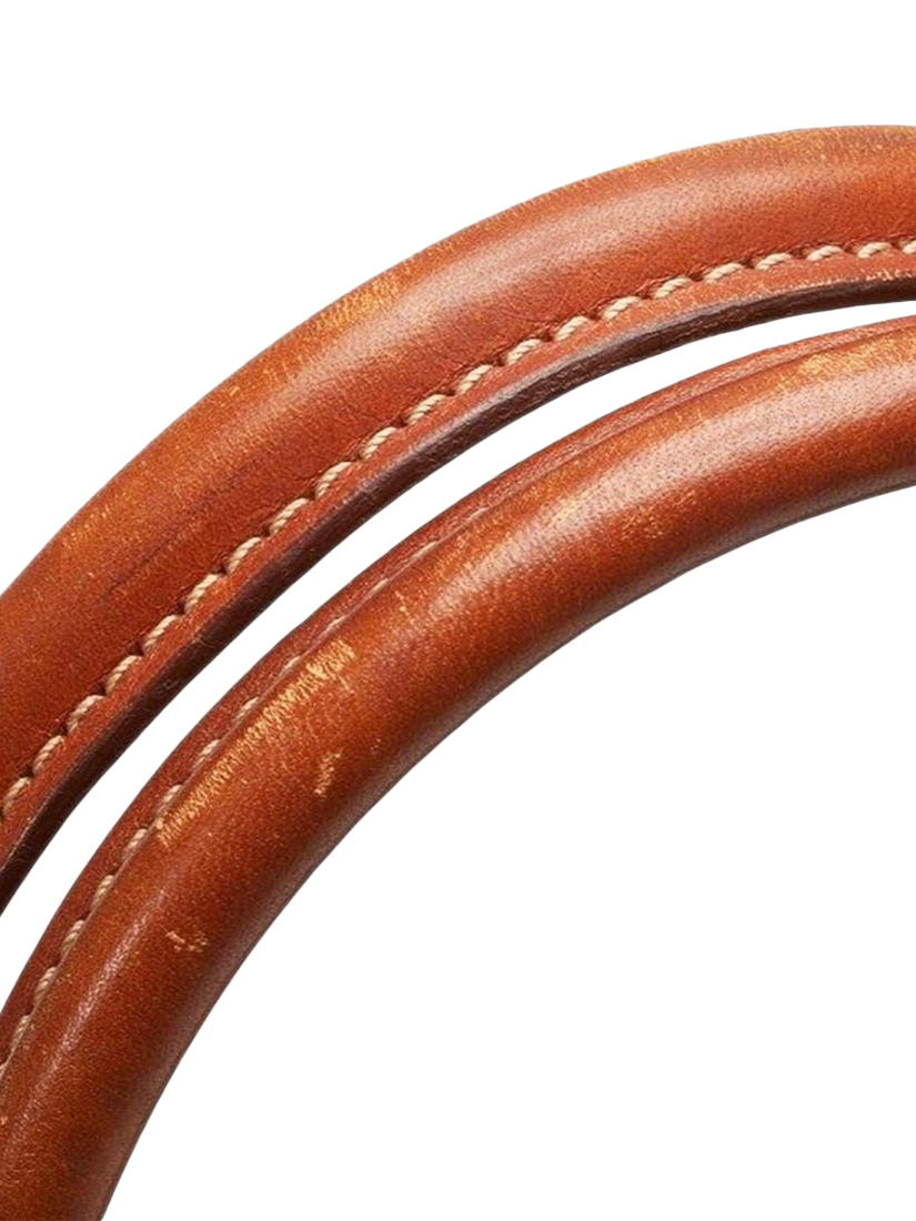 Pre-loved CELINE Macadam Canvas and Leather Tote Bag, Brown