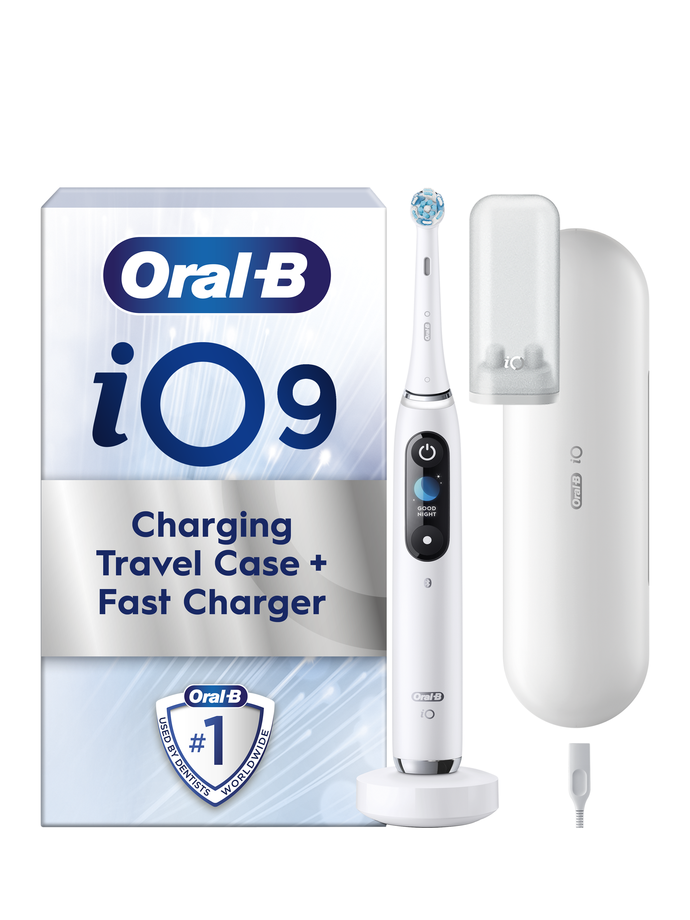 Oral-B iO9 Electric Toothbrush, White