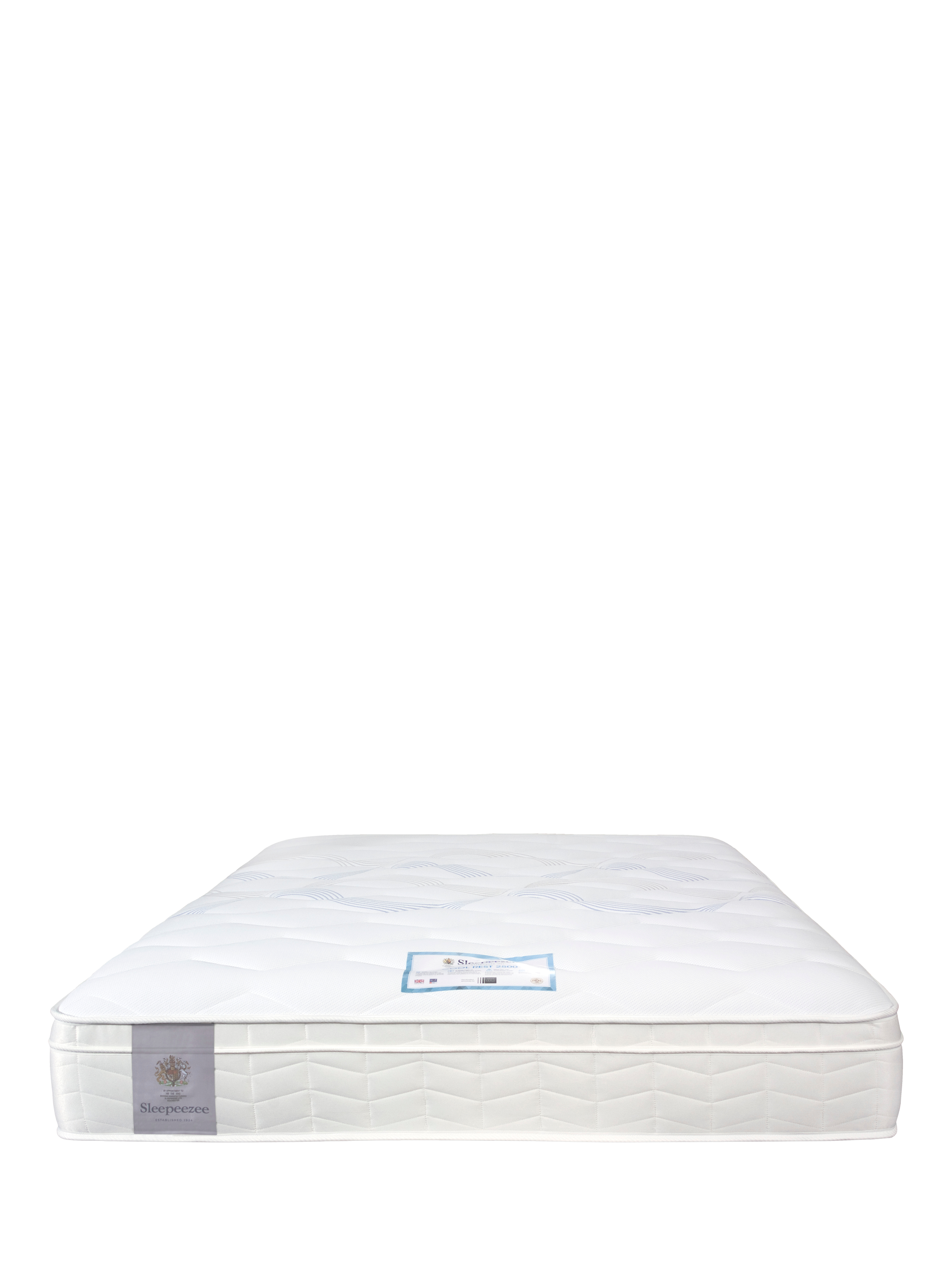 Sleepeezee Cool Rest 2500 Pocket Spring Mattress, Firm Tension, Super ...