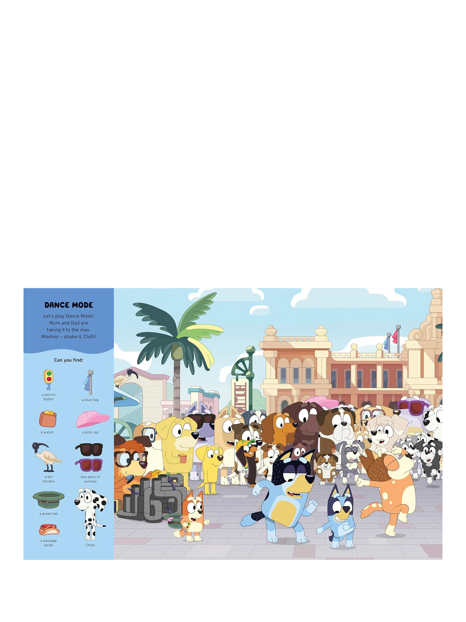 Bluey Where's Bluey and Bingo Search and Find Kids' Book