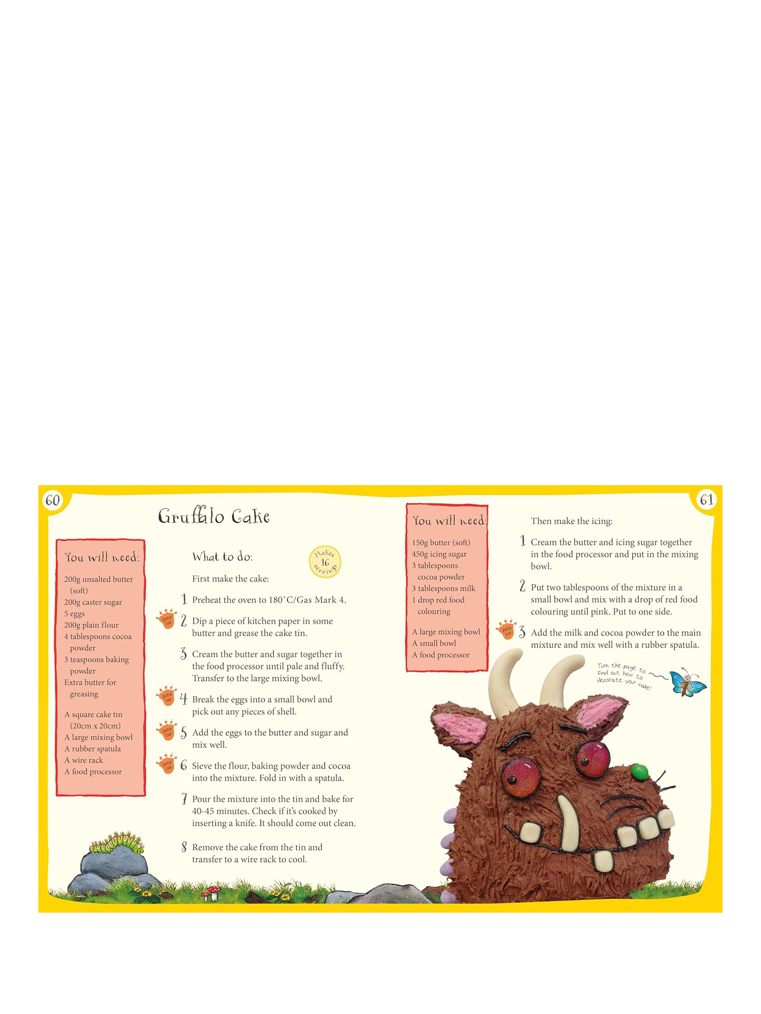 The Gruffalo Gruffalo Crumble and Other Recipes Kids' Book