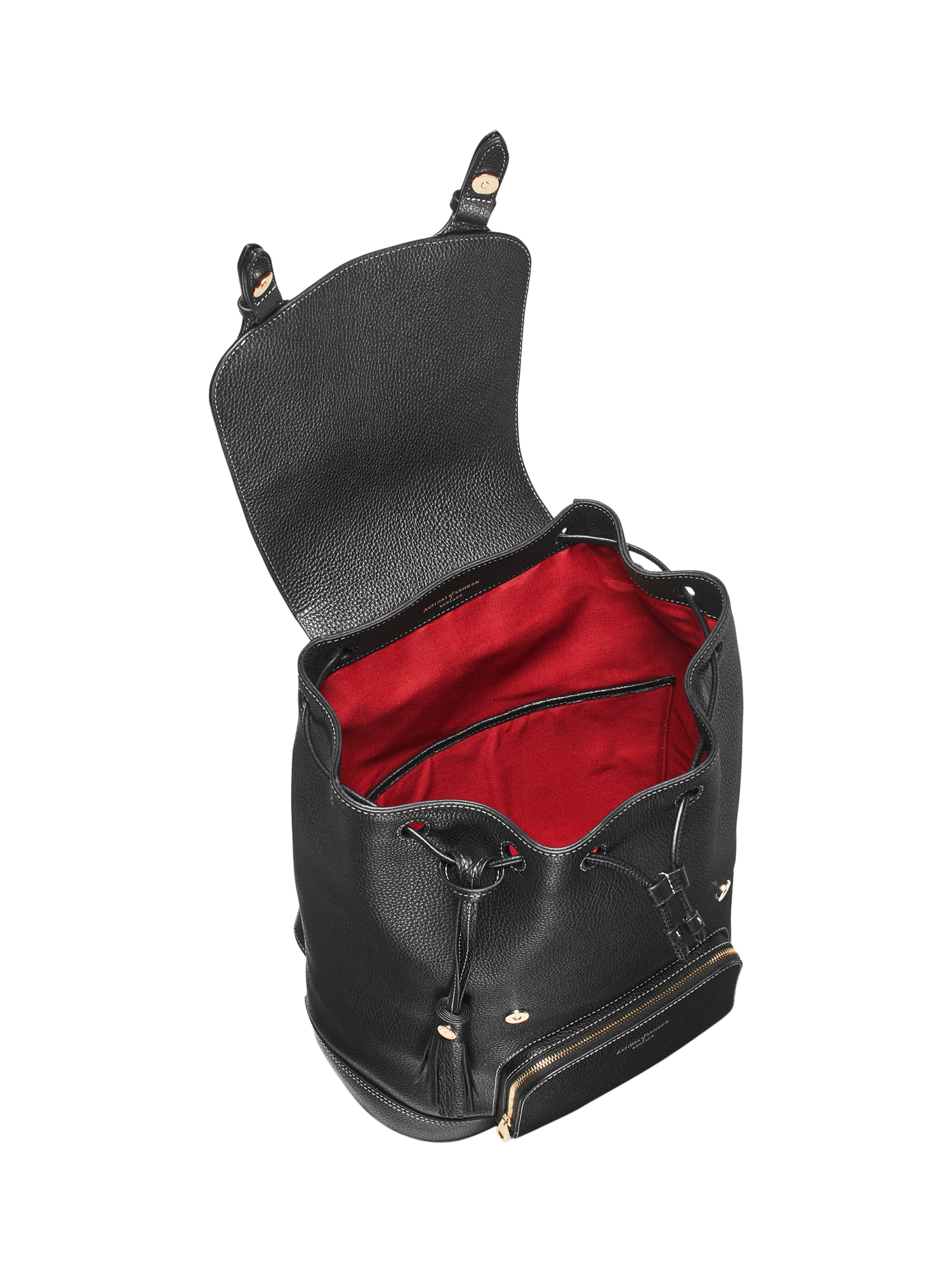 Aspinal of London Hudson Leather Medium Backpack