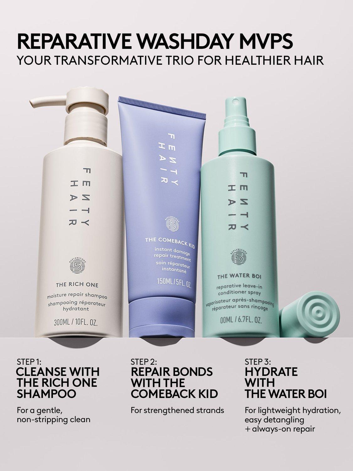 Fenty Hair The Water Boi Reparative Leave-In Detangling Conditioner Spray